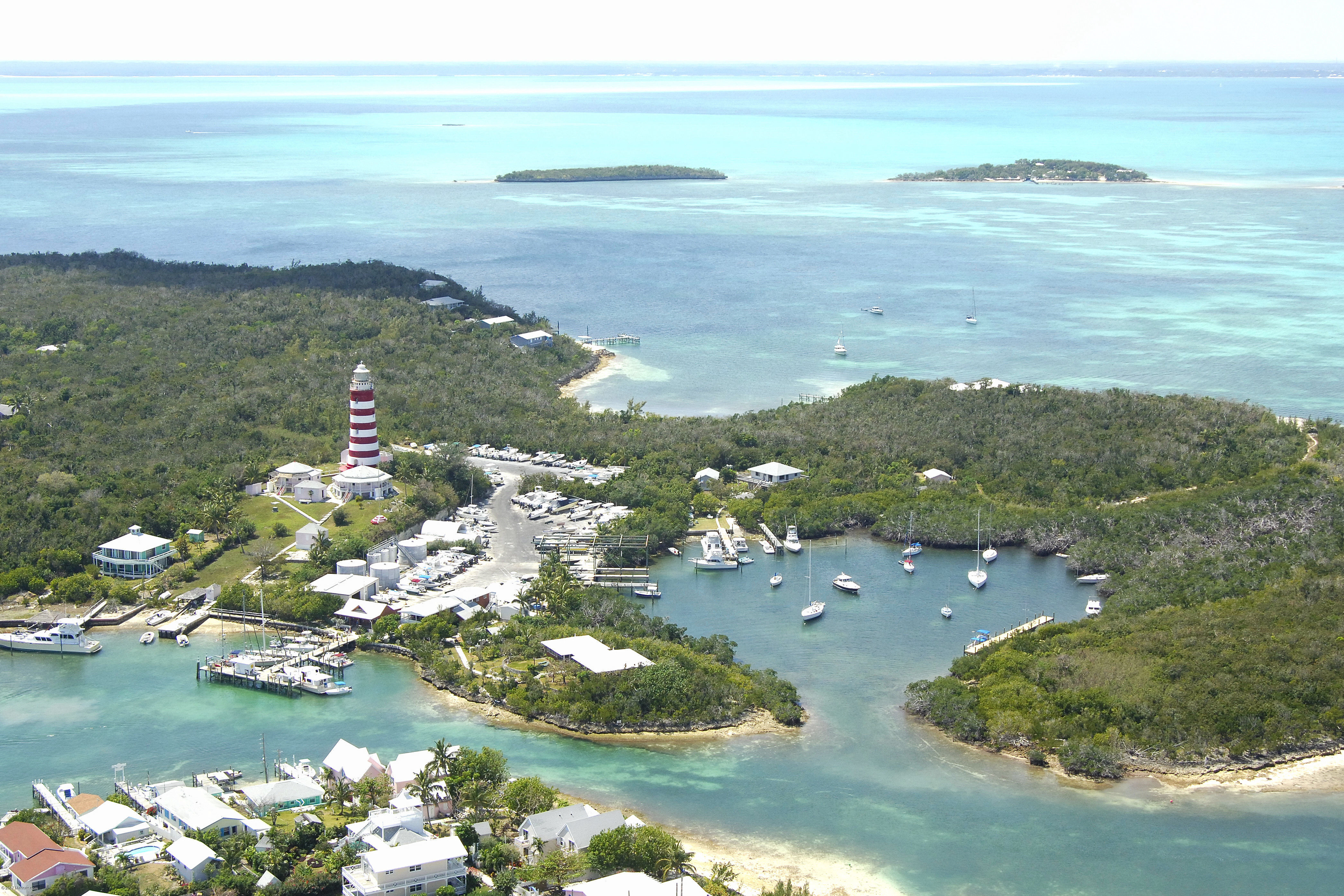Hope Town Harbour Anchorage in Hope Town, AB, Bahamas - anchorage ...
