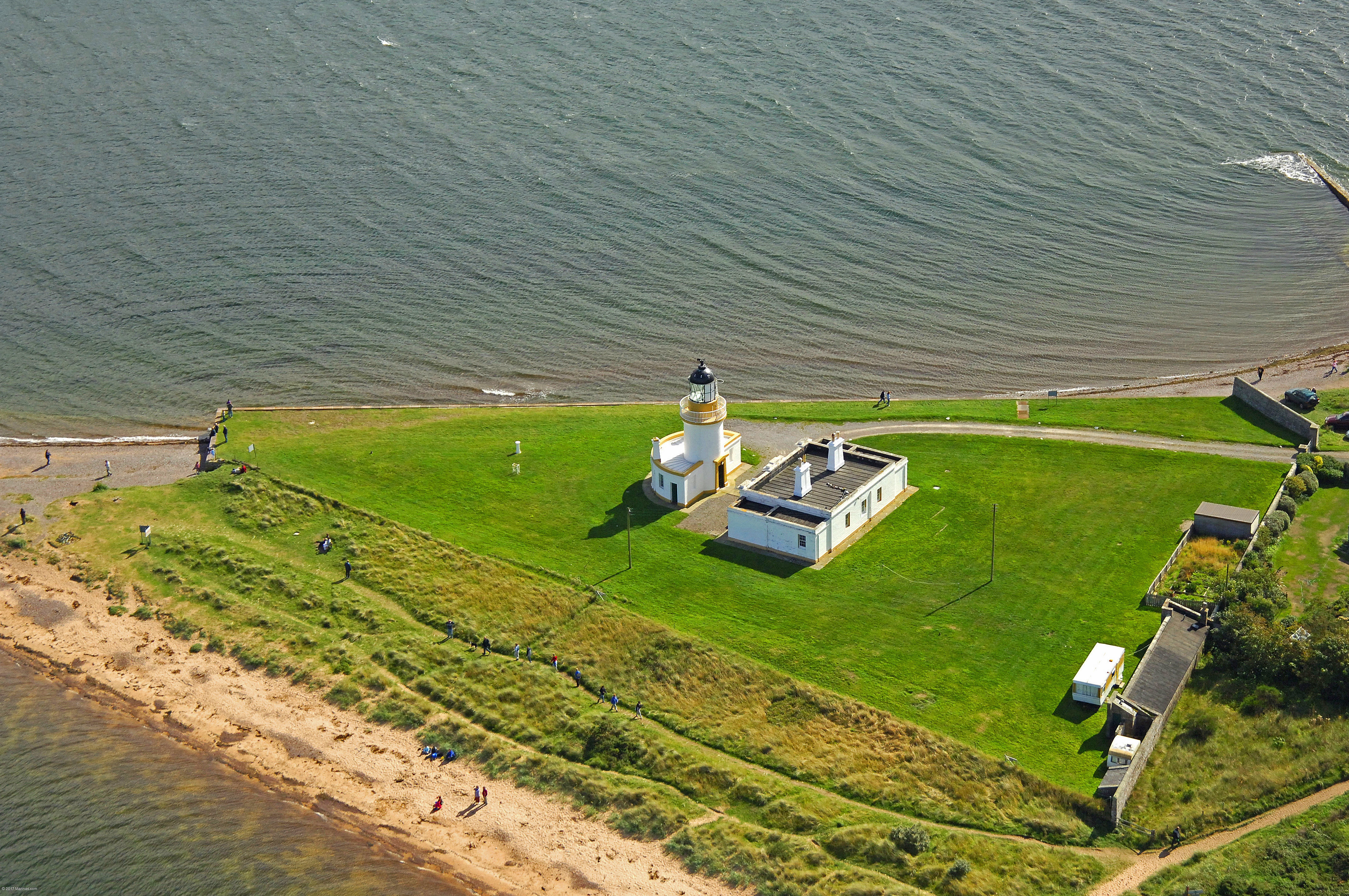 Chanonry Point Lighthouse in Fortrose, SC, United Kingdom - lighthouse ...