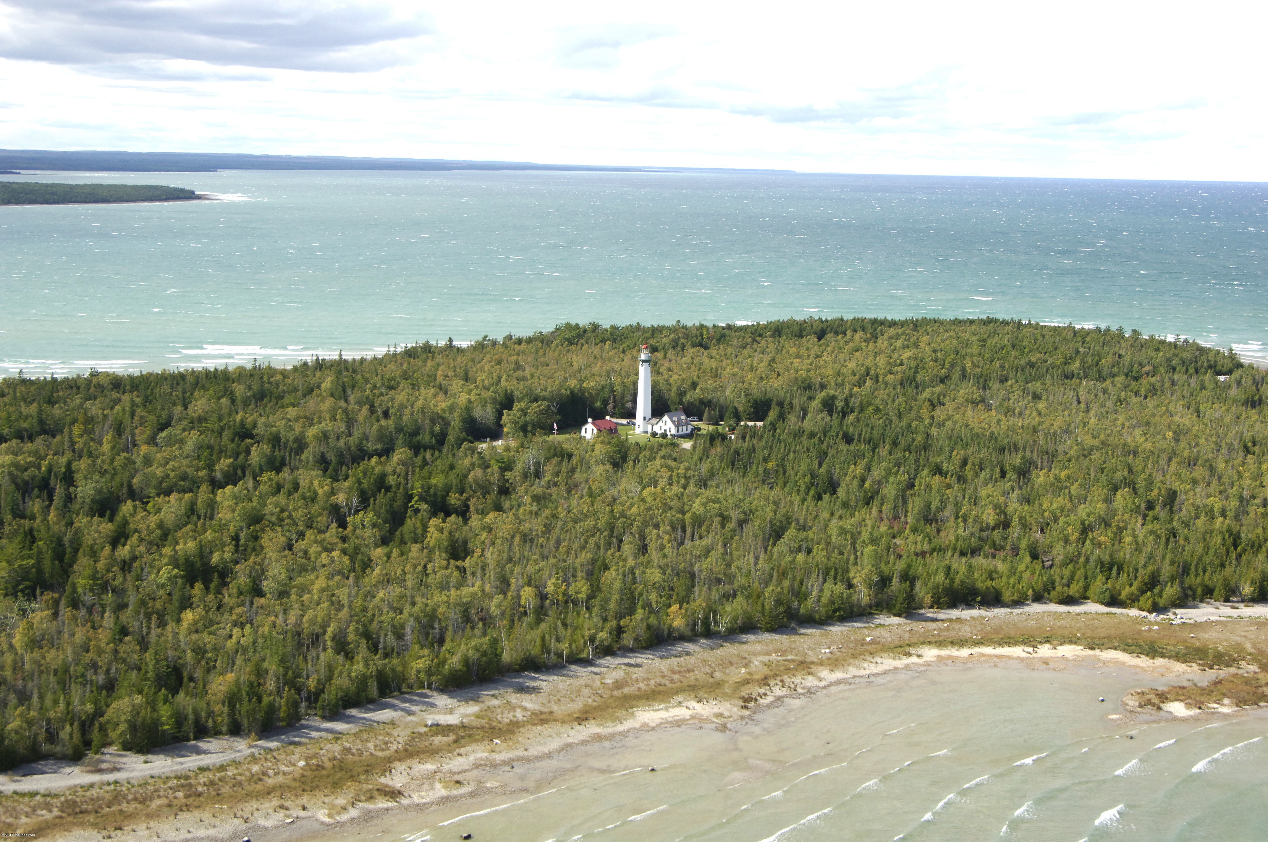 New Presque Isle Lighthouse in Presque Isle, MI, United States ...