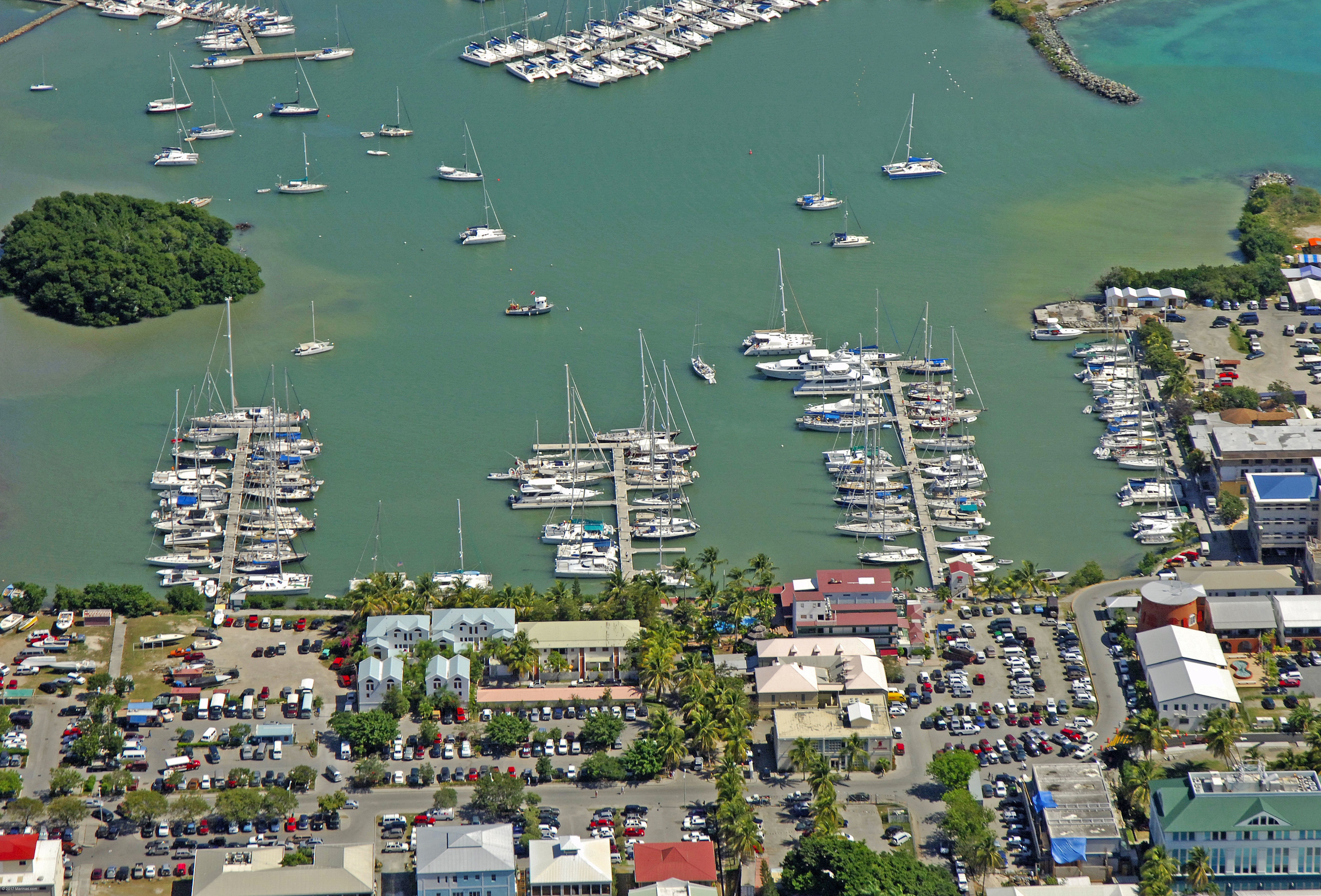 Village Cay Marina in Road Town, British Virgin Islands - Marina ...
