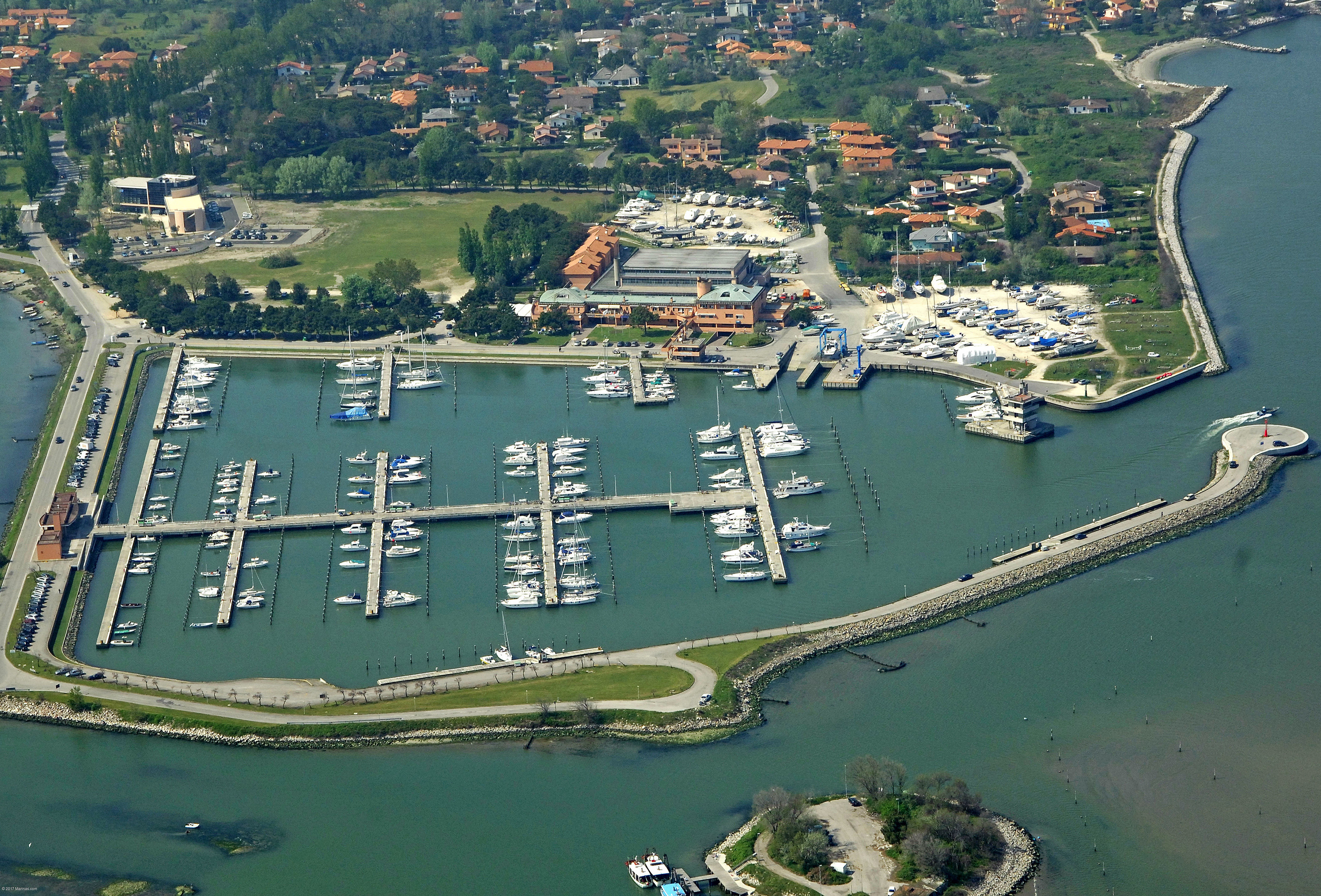 La Marina di Albarella in Rosolina, Friuli Venezia Guilia, Italy ...