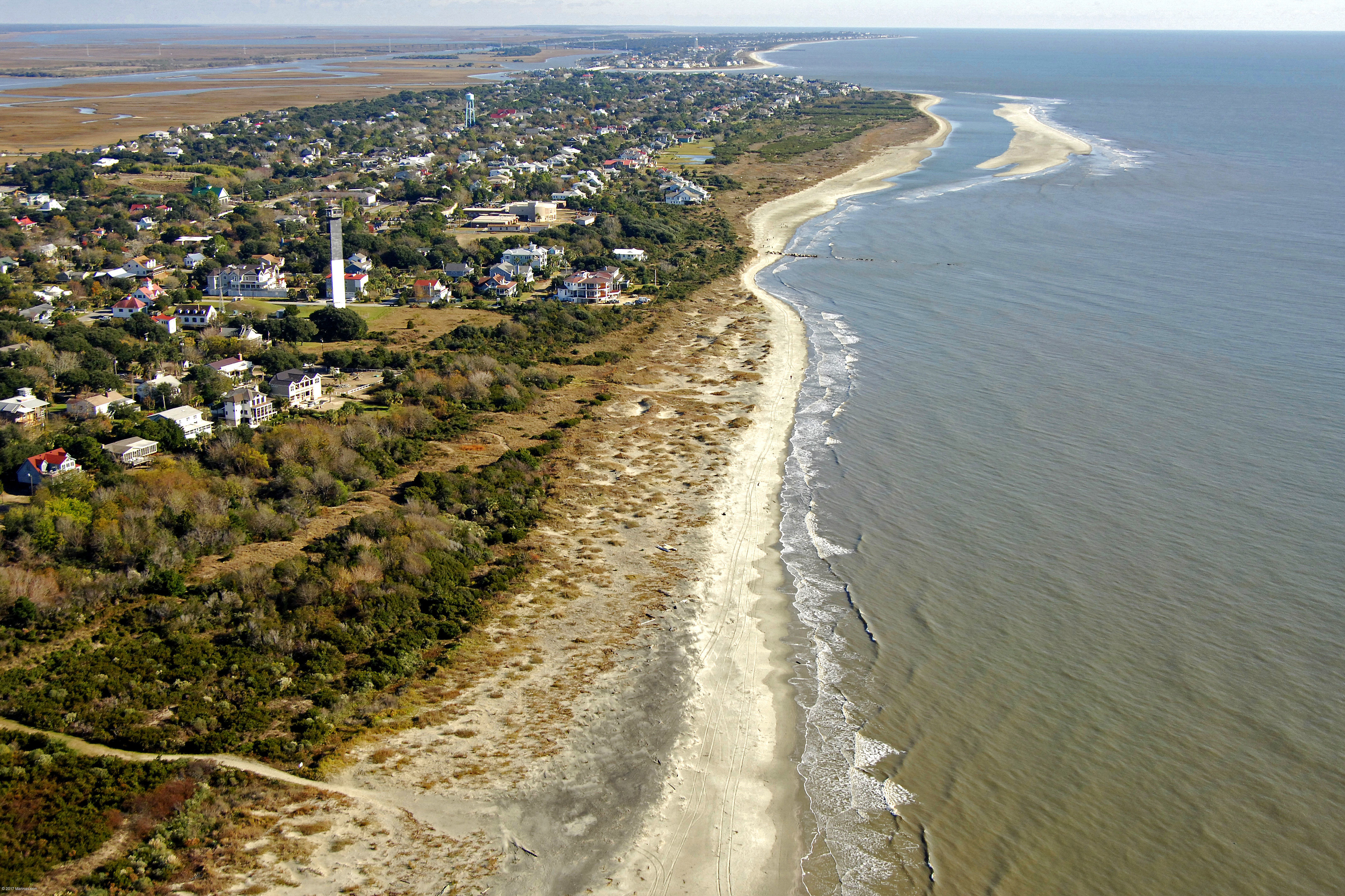 Charleston Light (Sullivan's Island Light, New Charleston Light ...