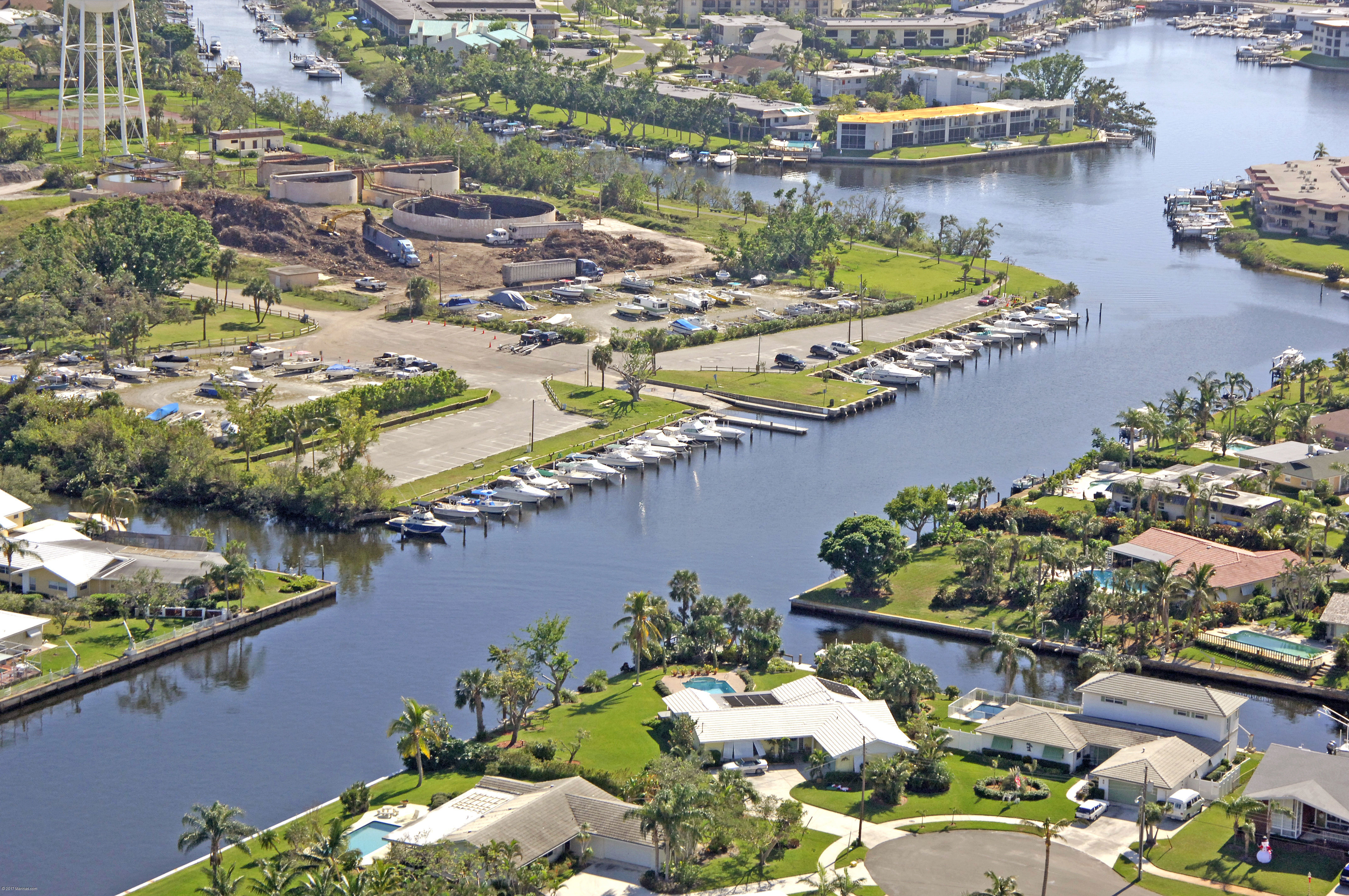 Anchorage Park Marina Ramp in North Palm Beach, FL, United States ...