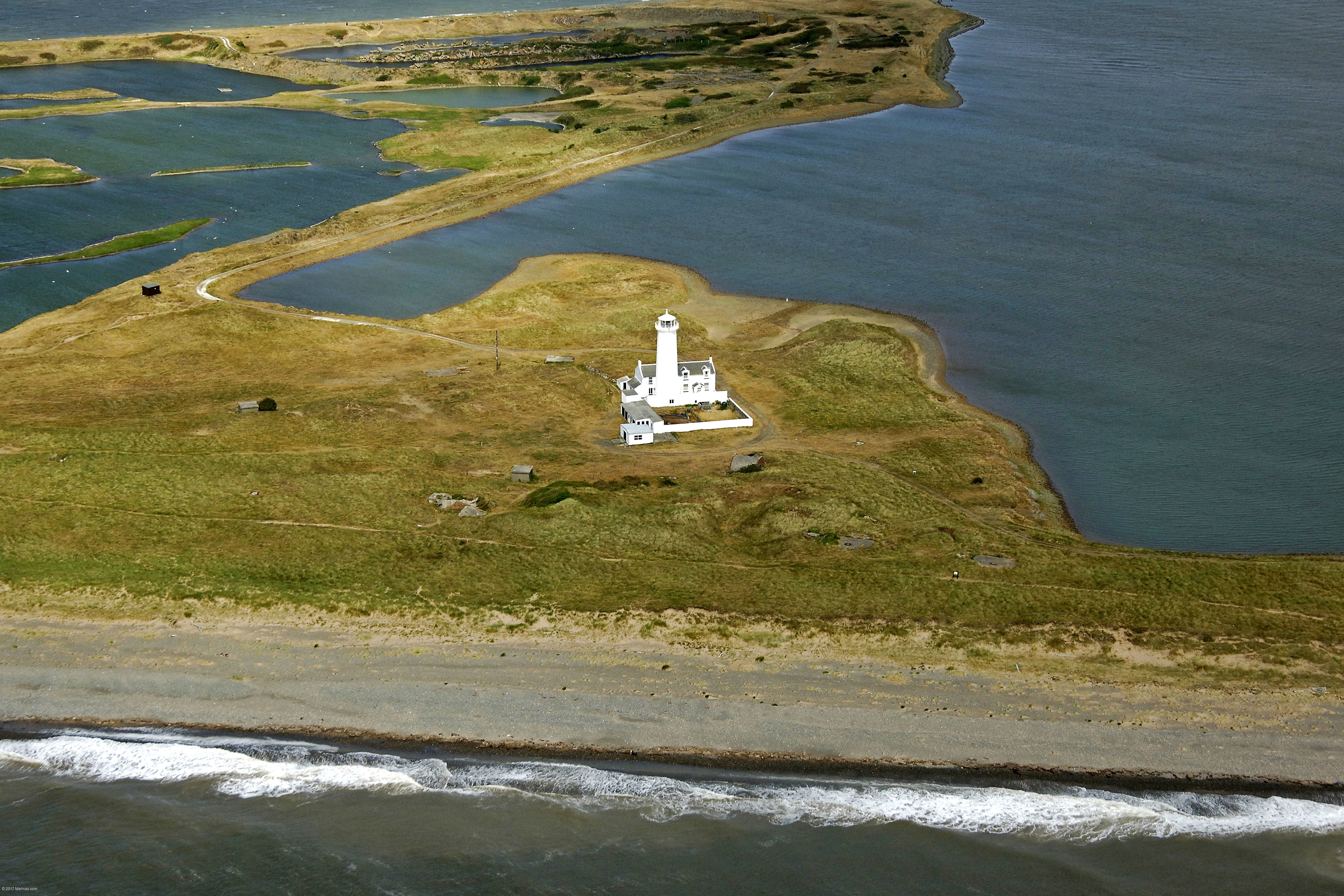 Walney Light Lighthouse in Walney Island, GB, United Kingdom ...