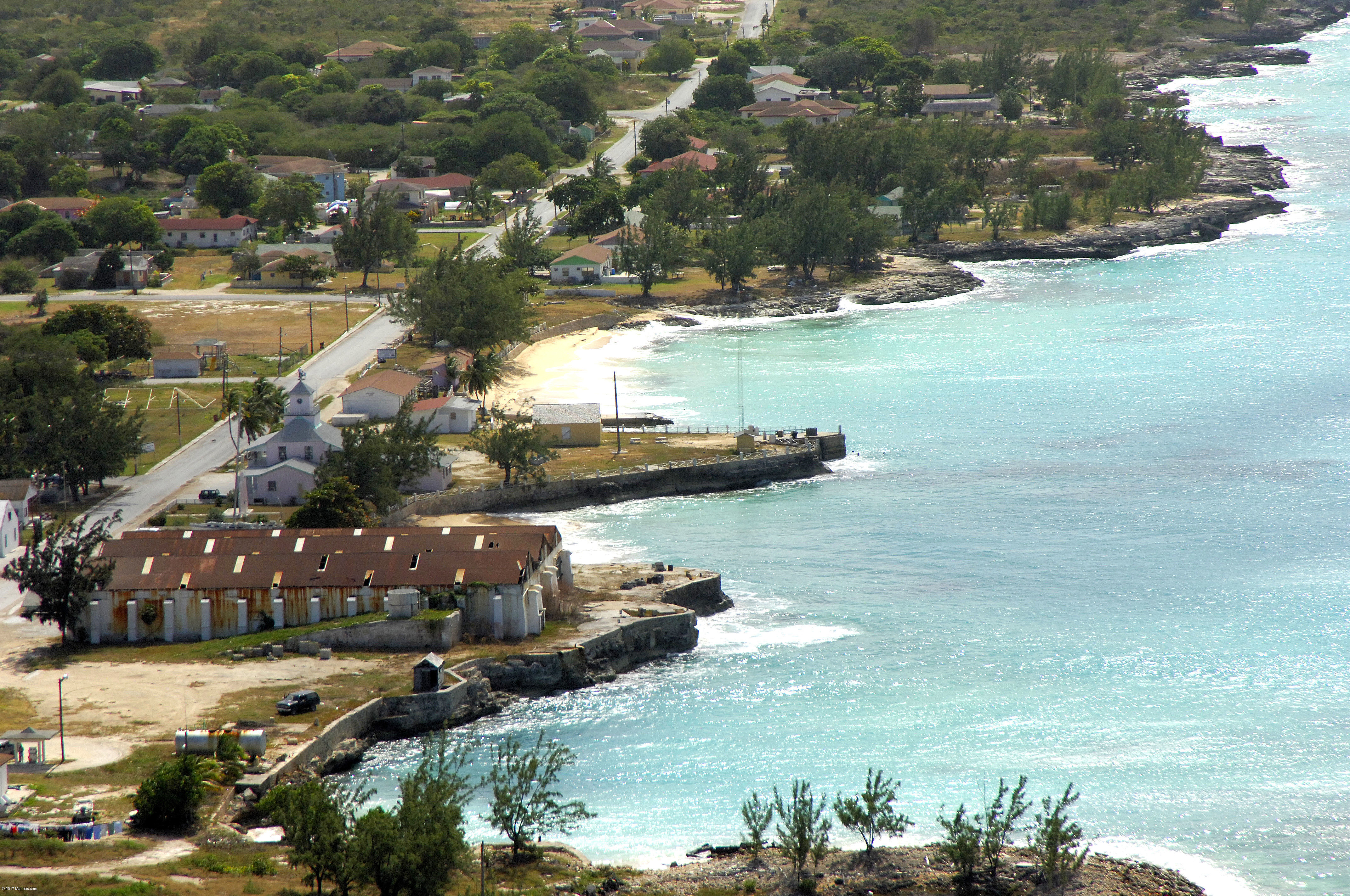 Government Dock in Matthew Town, Great Inagua Island, Bahamas - Marina ...