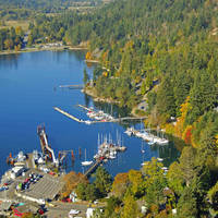 Marinas in Saltspring Island, BC, Canada