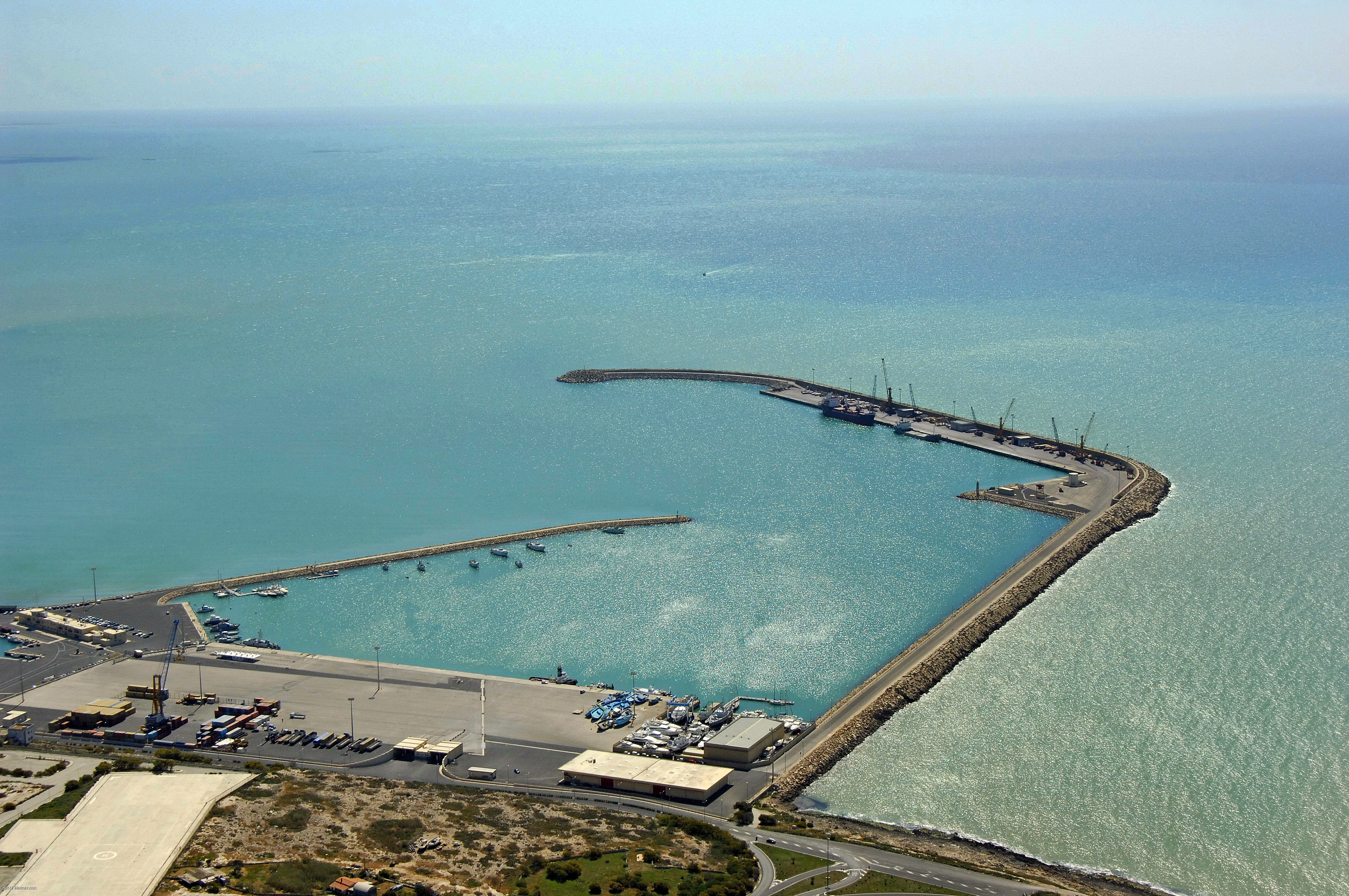 Pozzallo Porto Commerciale Marina in Pozzallo, Sicily, Italy - Marina ...