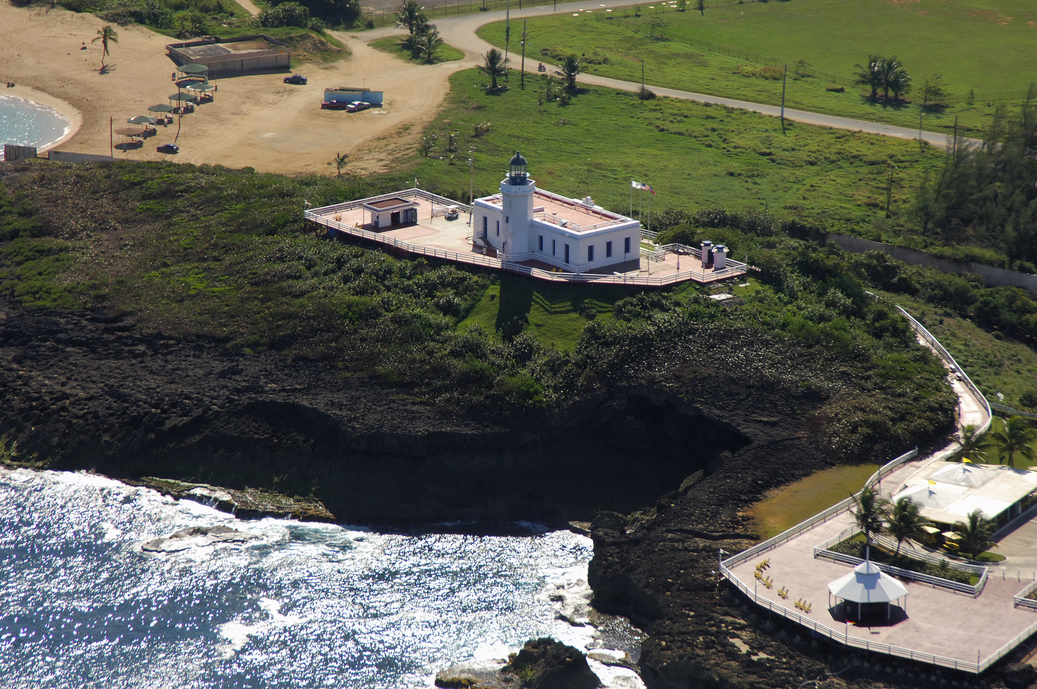 Arecibo Lighthouse in Sector El Muelle, Arecibo, Puerto Rico ...