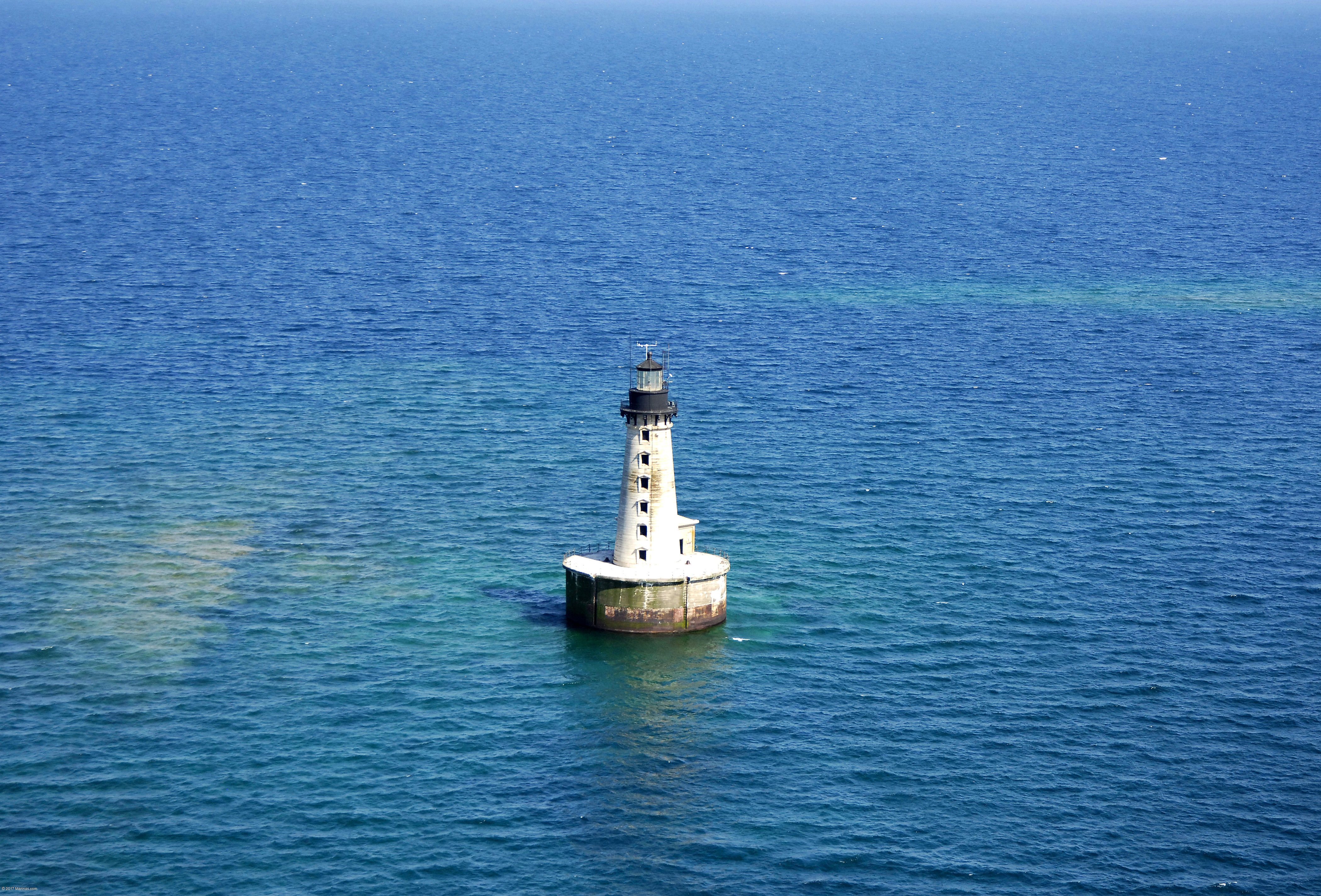 Stannard Rock Lighthouse in MANITOU ISLAND, MI, United States ...