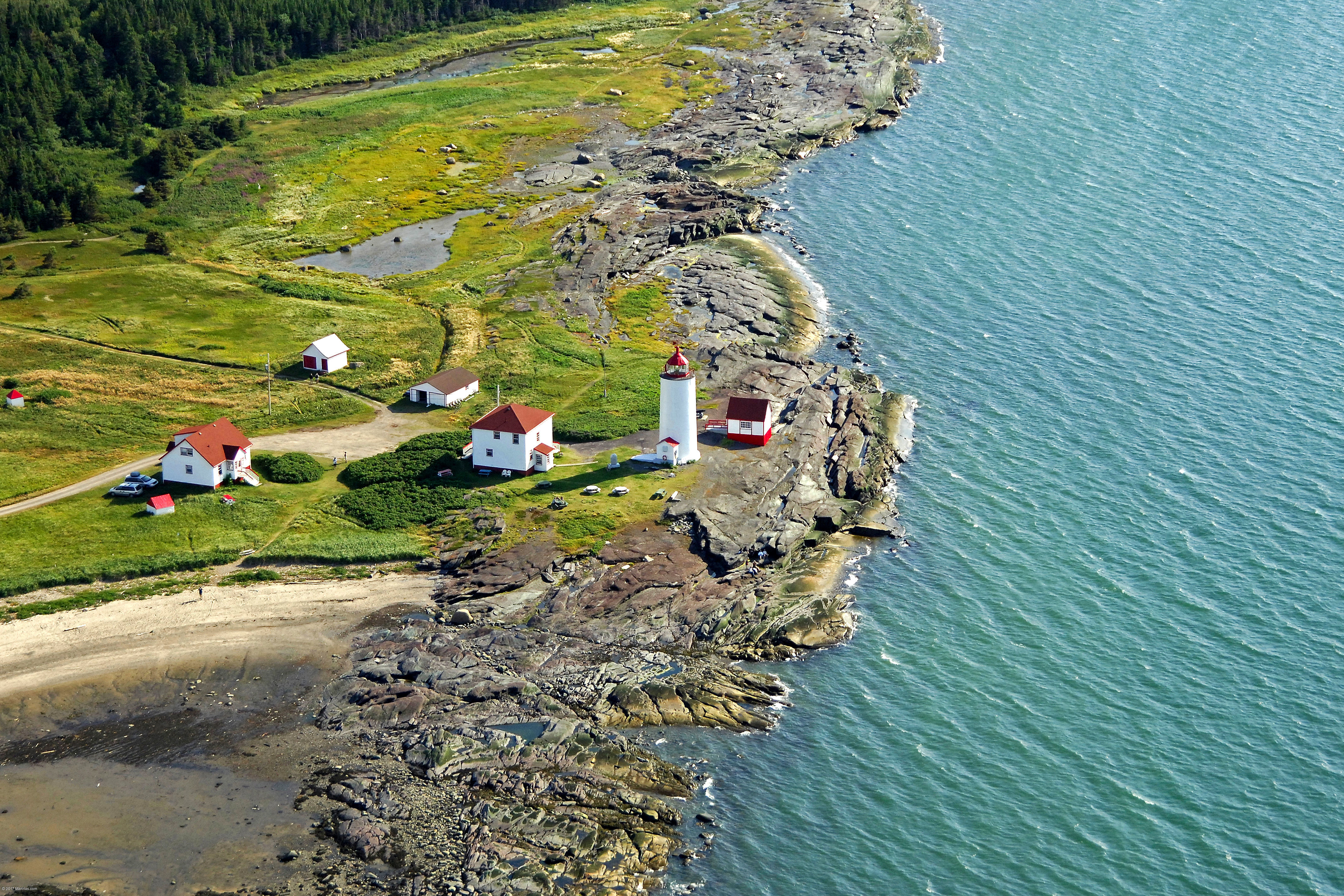 Ile Verte Lighthouse in Riviere du Loup, QC, Canada - lighthouse ...