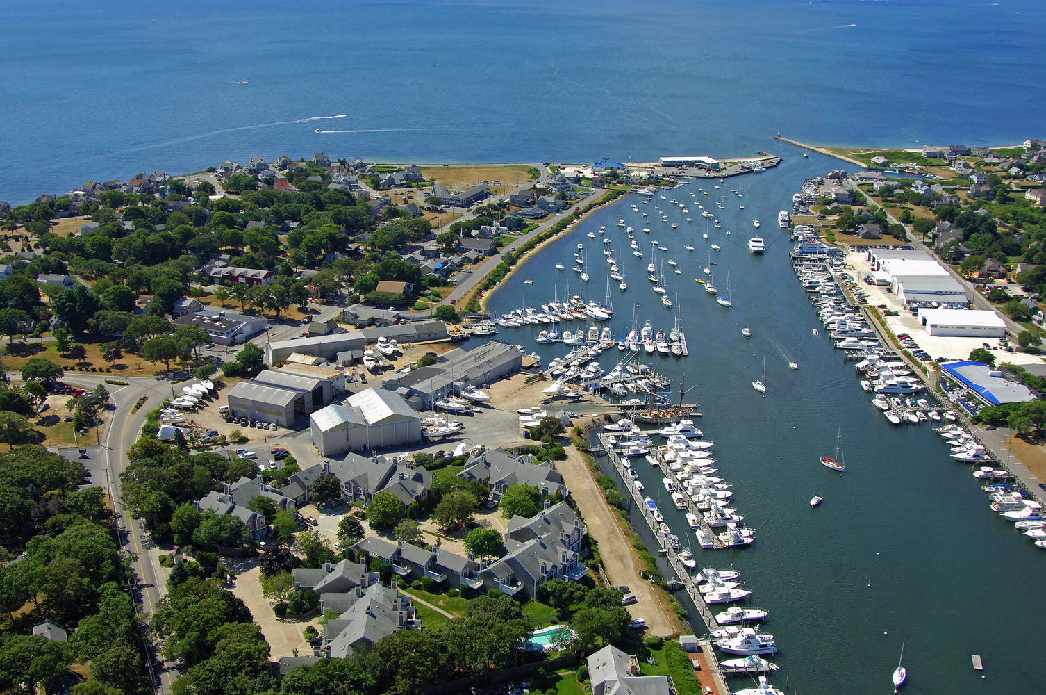 MacDougalls' Cape Cod Marine Service slip, dock, mooring reservations ...