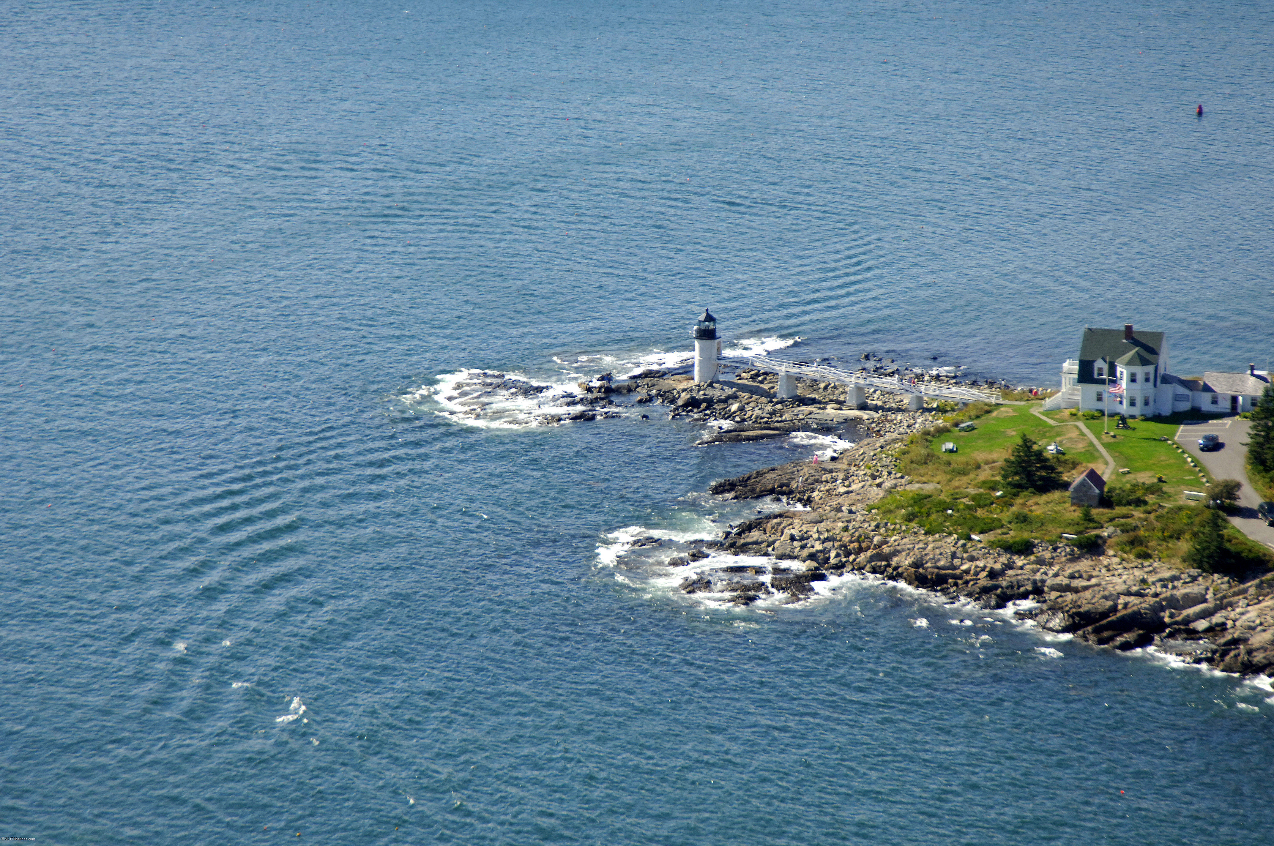 Marshall Point Lighthouse in Port Clyde, ME, United States - lighthouse ...
