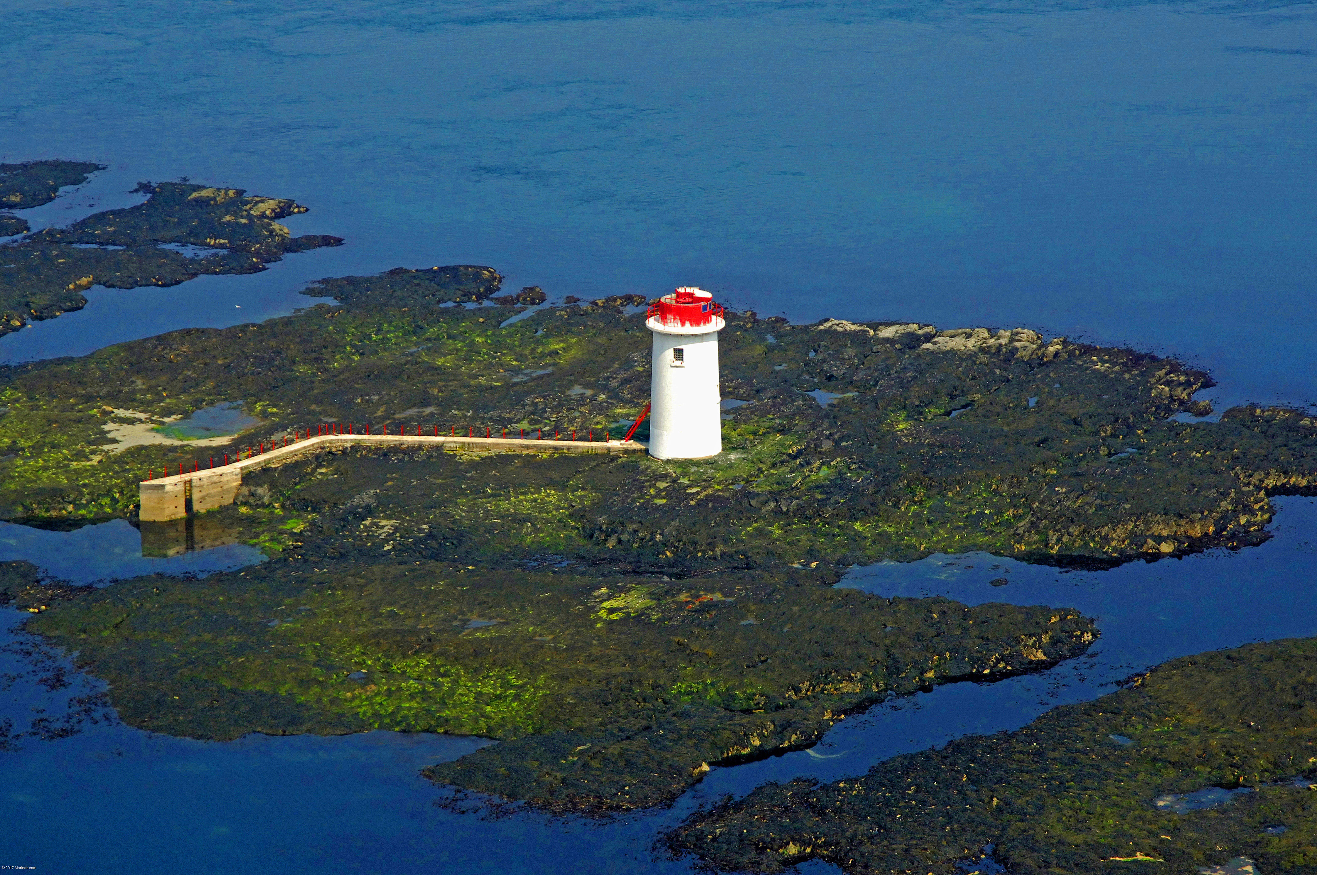 Angus Rock Lighthouse in Strangford, NI, United Kingdom - lighthouse ...