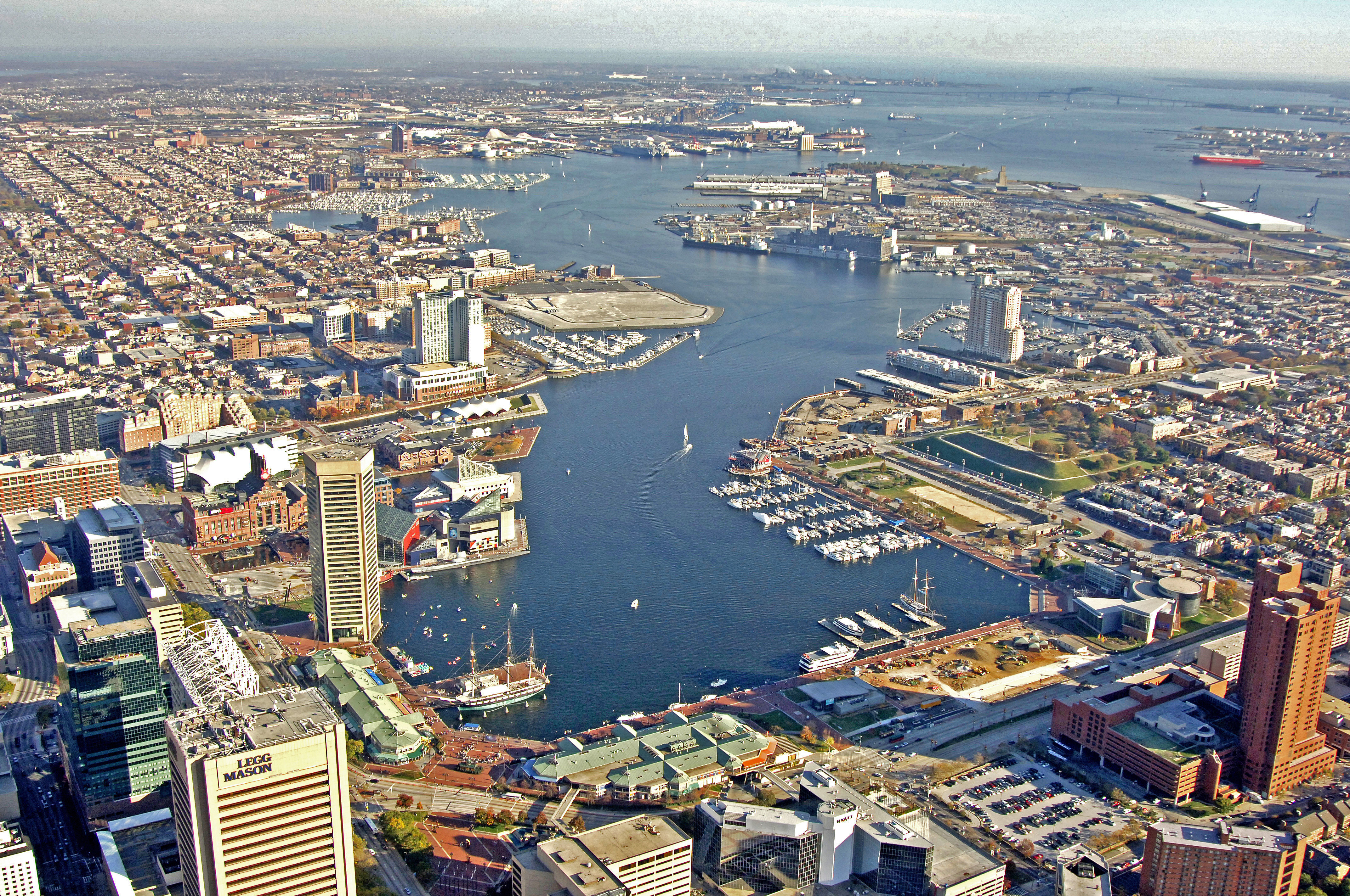 Baltimore Harbor In Baltimore MD United States Harbor Reviews