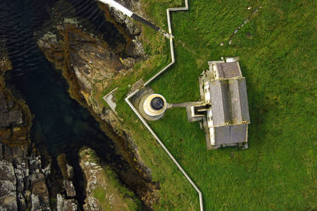 Helliar Holm Light Lighthouse in Balfour, SC, United Kingdom ...