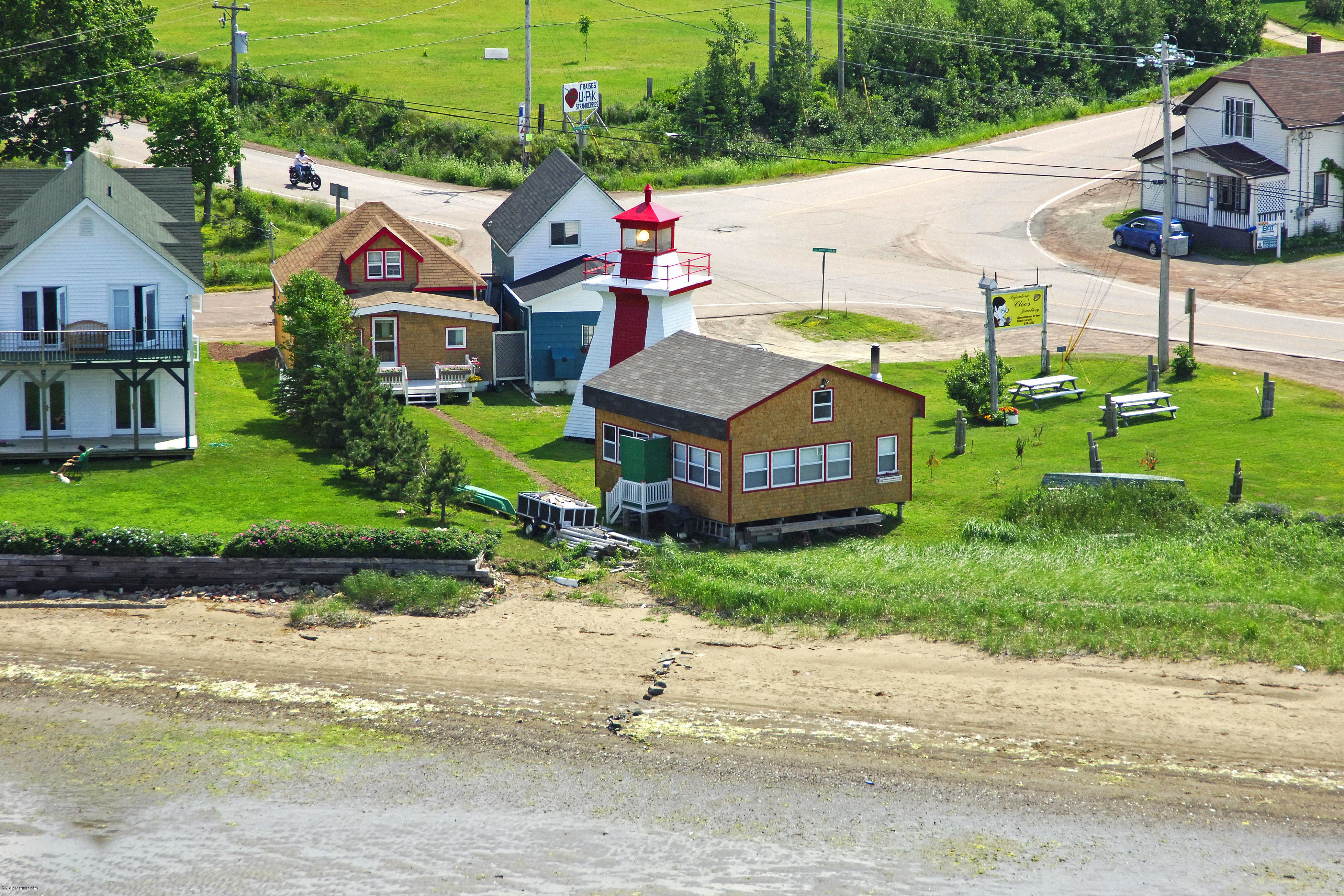 Cocagne Front Range Light Lighthouse in Cocagne, NB, Canada ...