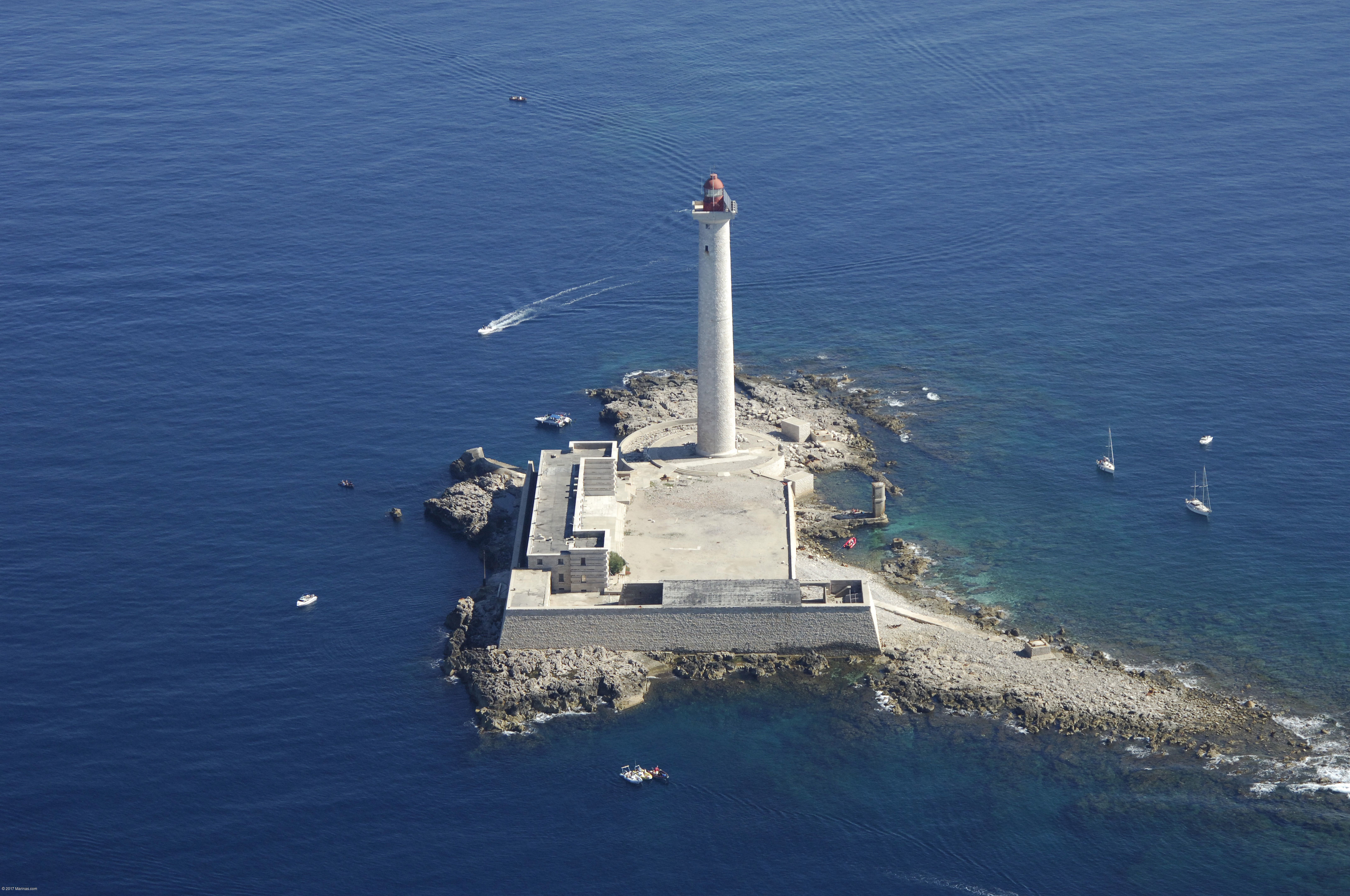 Planier Light Lighthouse in Marseilles, France - lighthouse Reviews ...