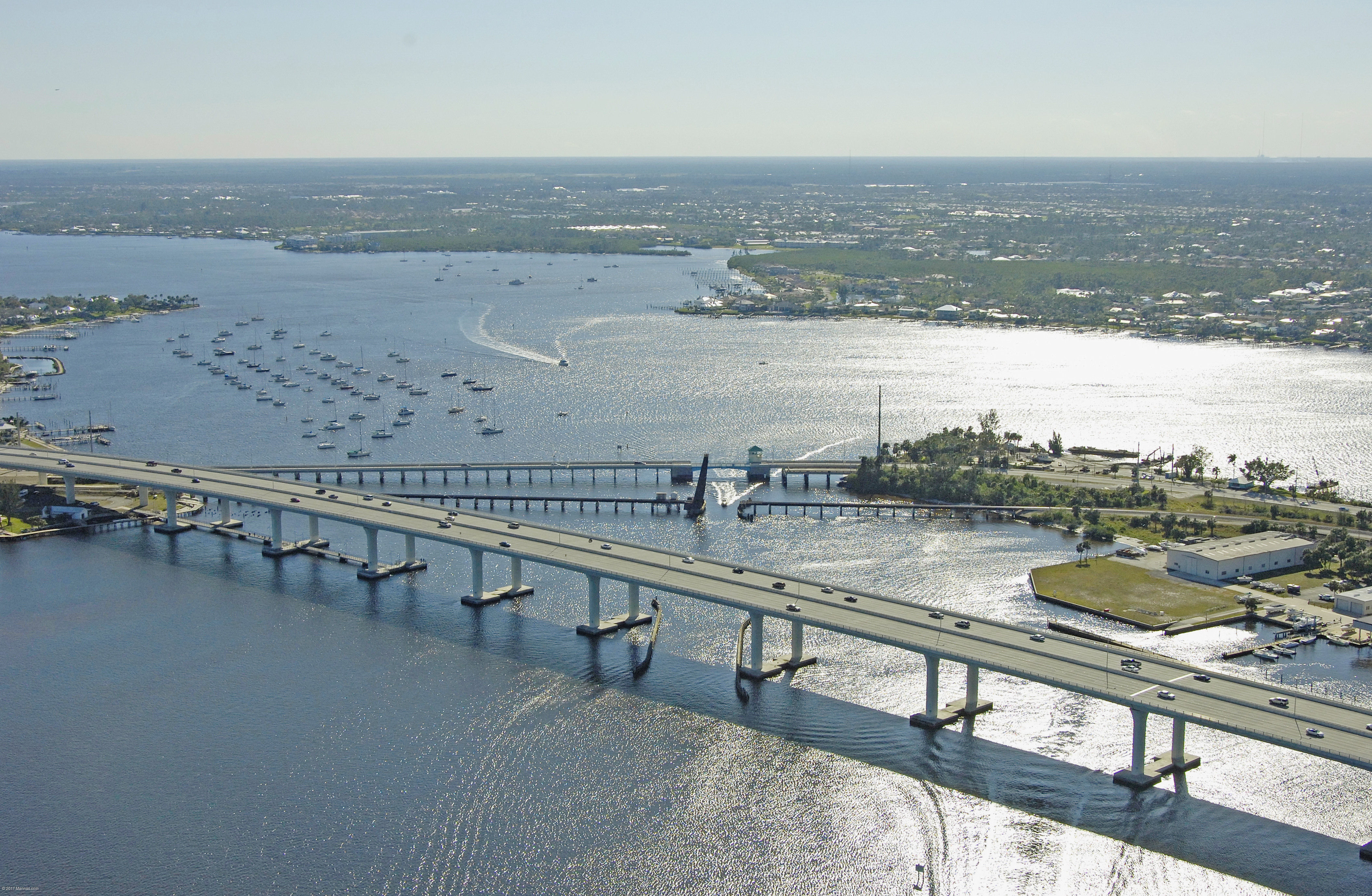 Stuart Florida East Coast Railroad Bridge in Stuart, FL, United States ...