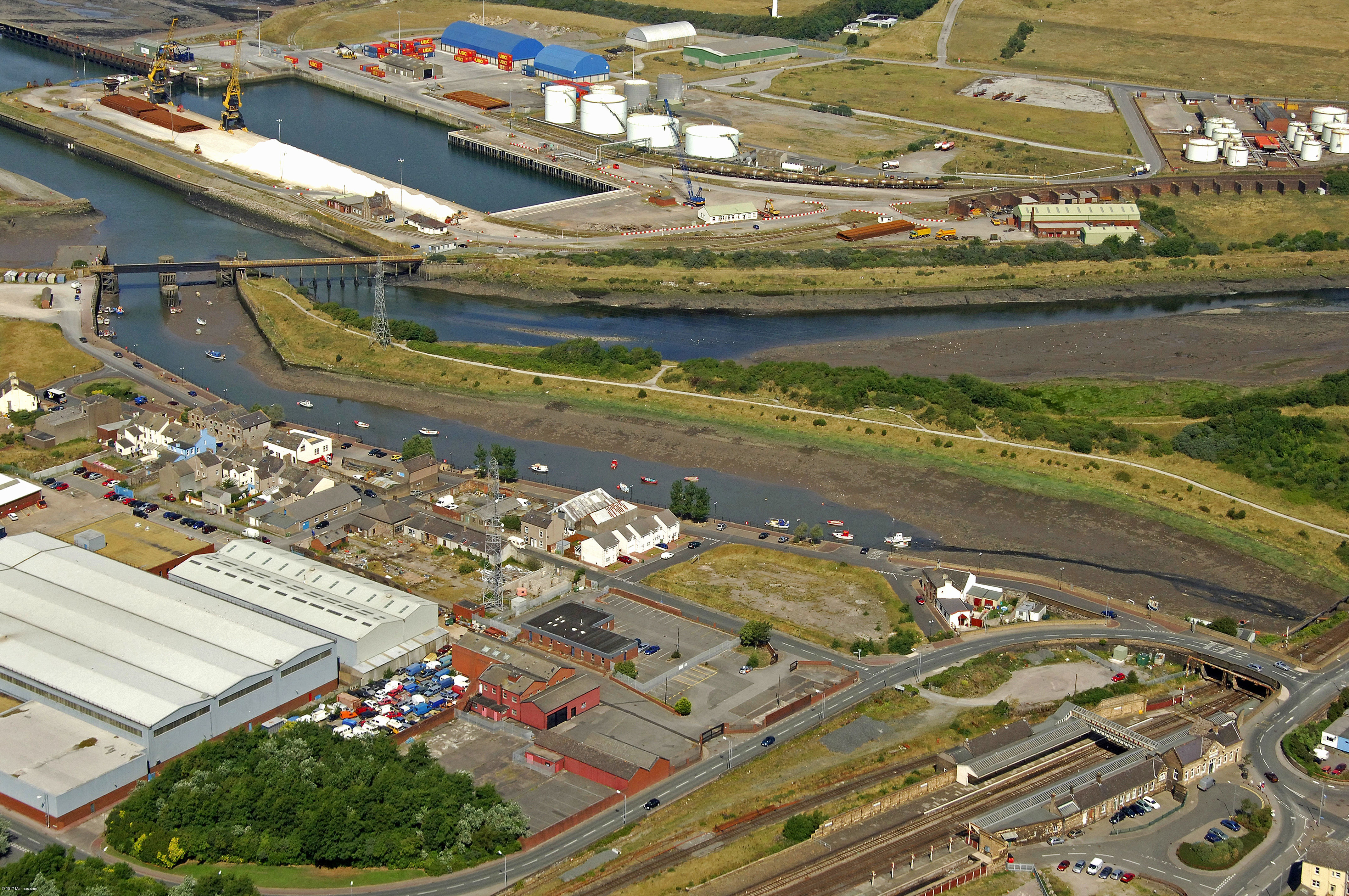 Port of Workington Harbour in Workington, GB, United Kingdom - Marina ...
