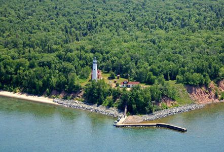 Outer Island Light Lighthouse in Bayfield, WI, United States ...