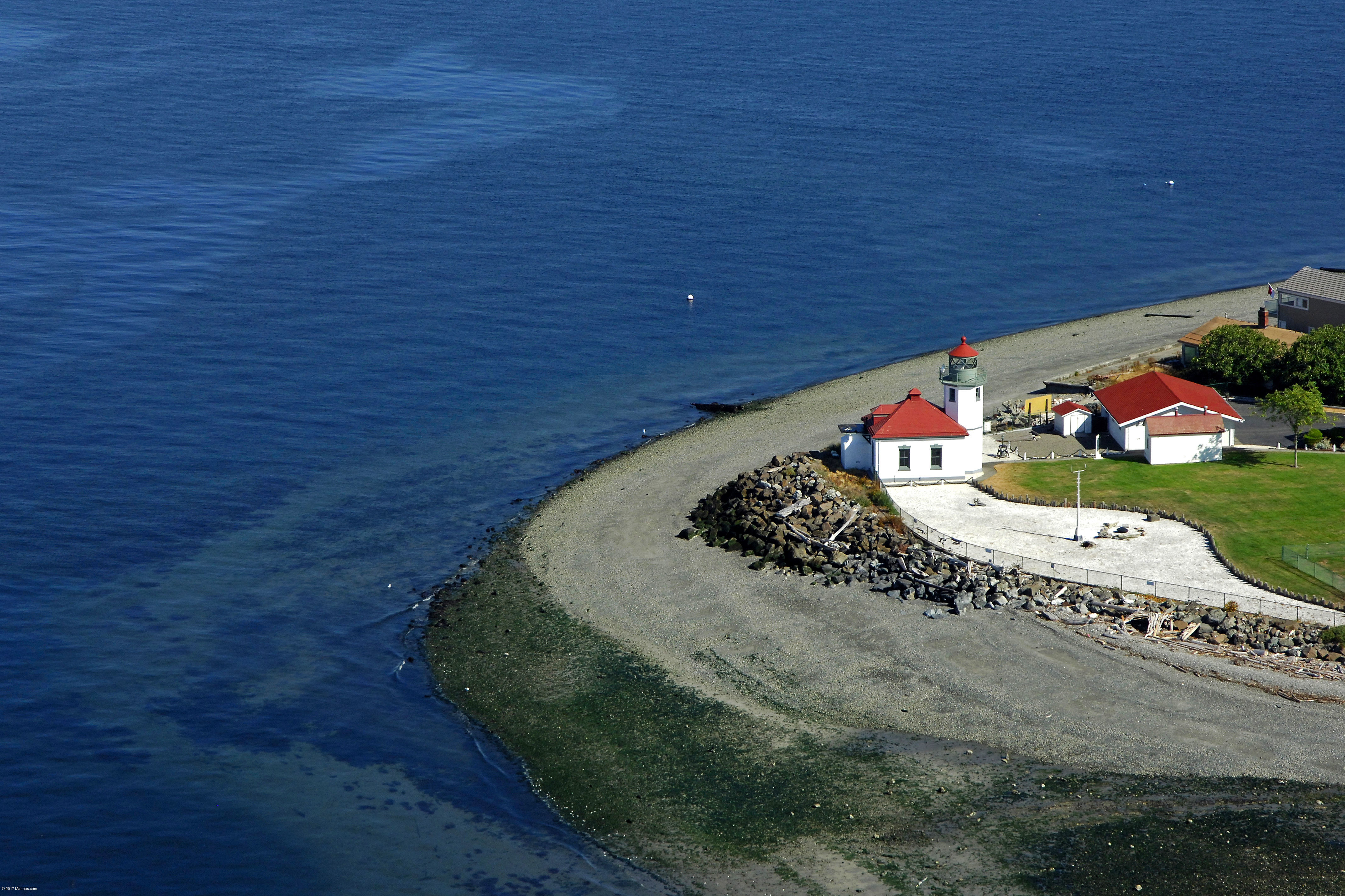 Alki Point Lighthouse in West Seattle, WA, United States - lighthouse ...