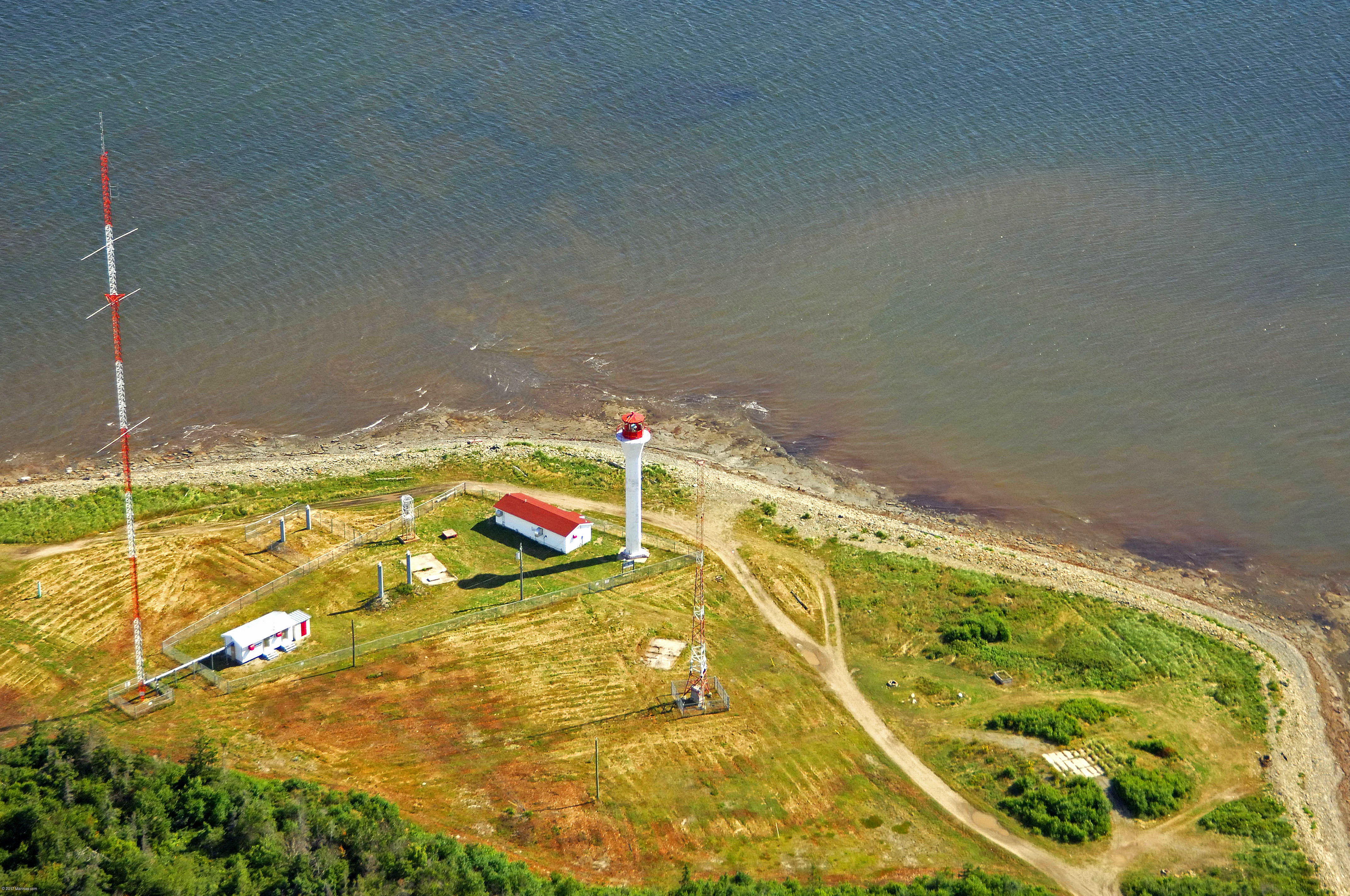 Point Escuminac Lighthouse in Miramichi, NB, Canada - lighthouse ...