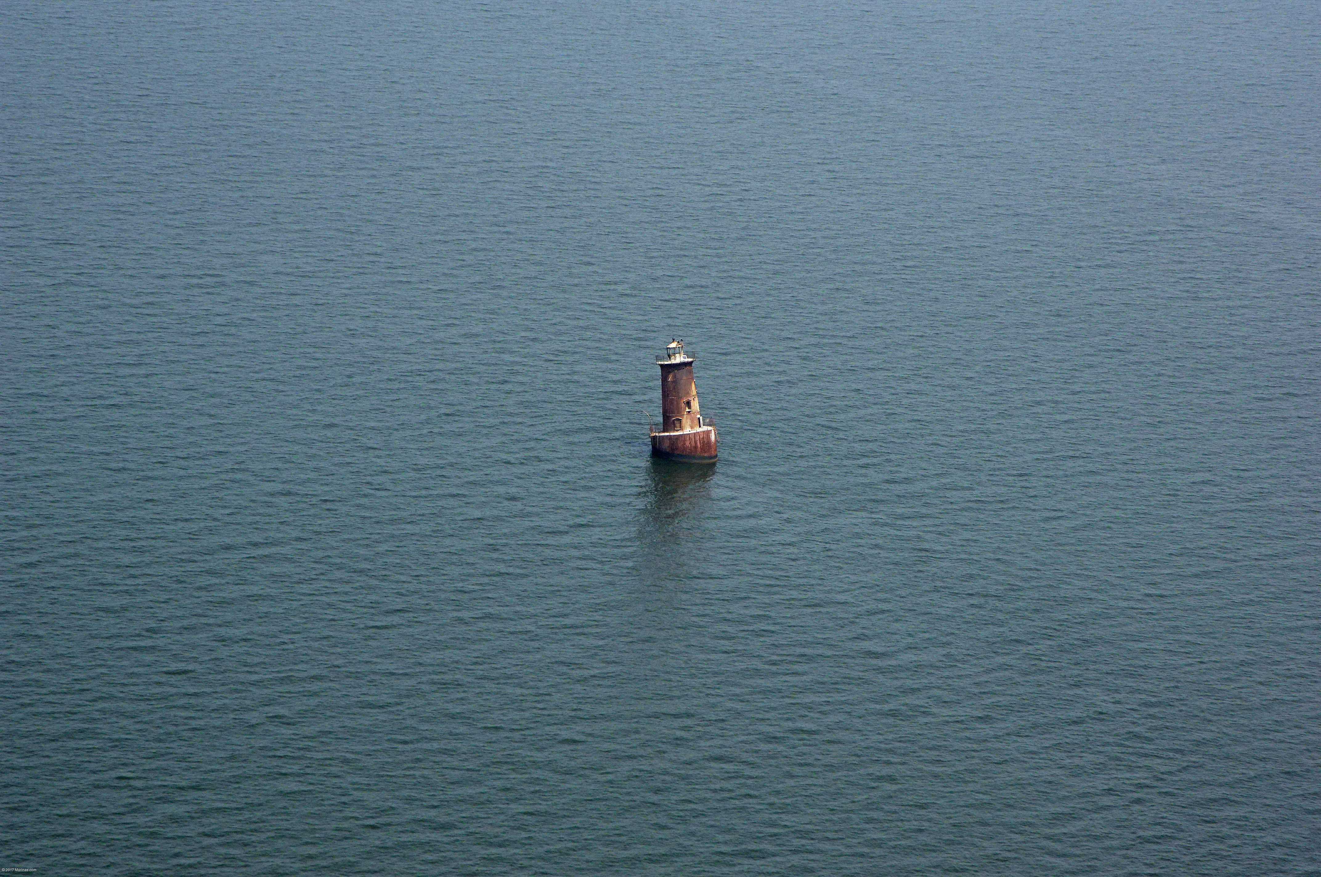 Sharps Island Lighthouse in Solomons, MD, United States - lighthouse ...