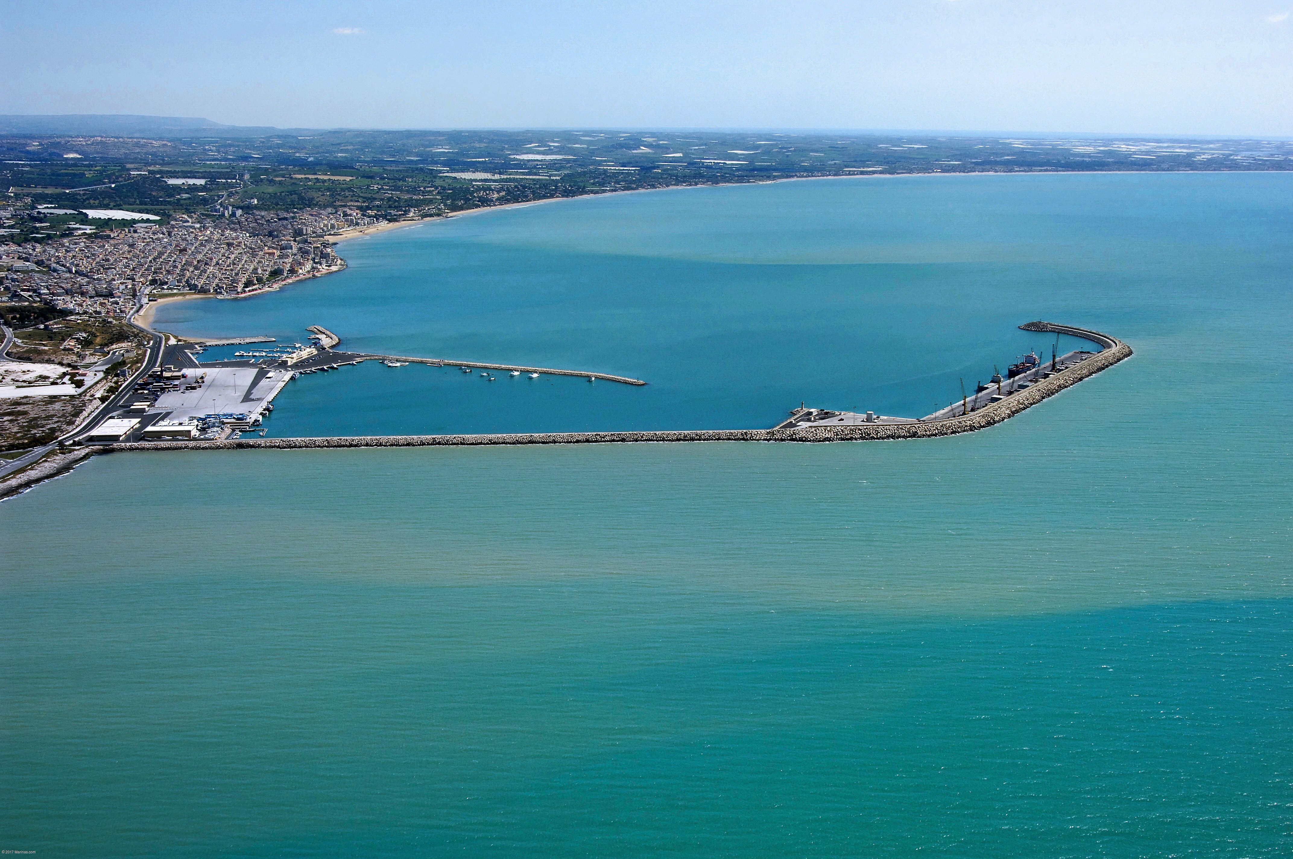 Pozzallo Porto Commerciale Marina in Pozzallo, Sicily, Italy - Marina ...