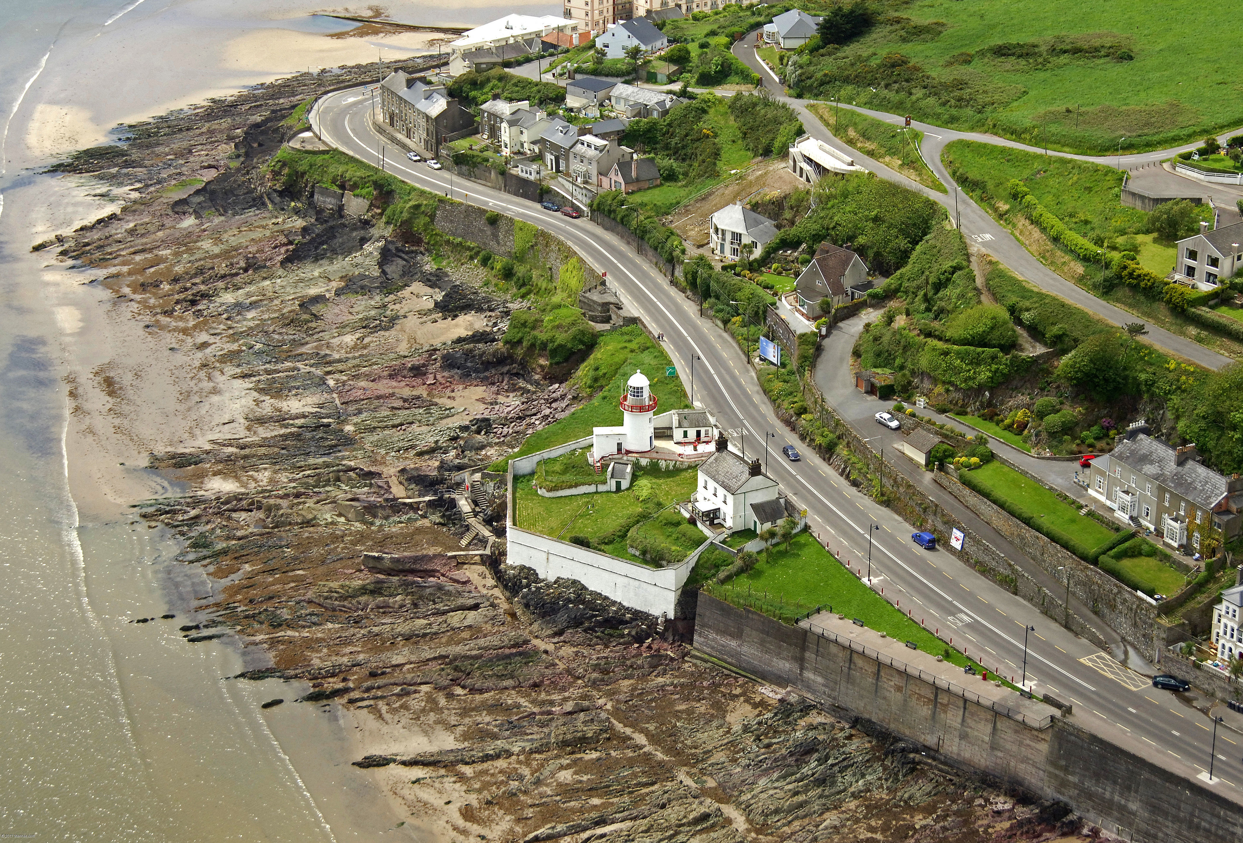 Youghal Light Lighthouse in Youghal, Youghal Bay, County Cork, Ireland ...