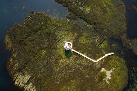 Angus Rock Lighthouse in Strangford, NI, United Kingdom - lighthouse ...