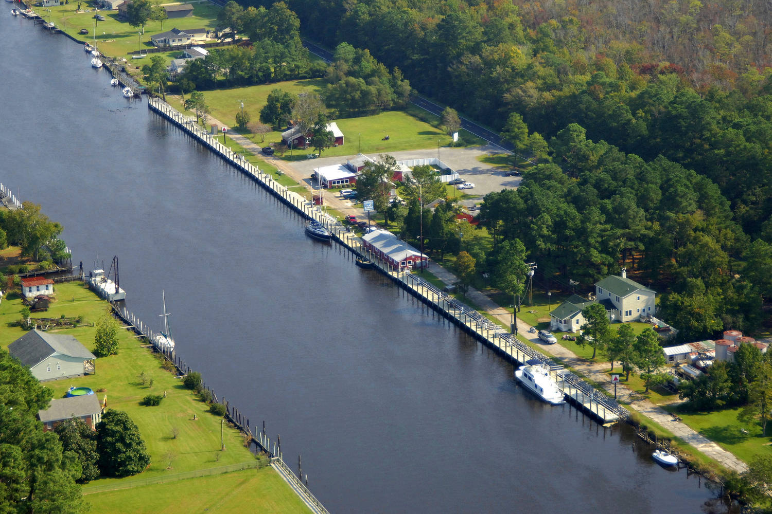 Coinjock Marina slip, dock, mooring reservations - Dockwa