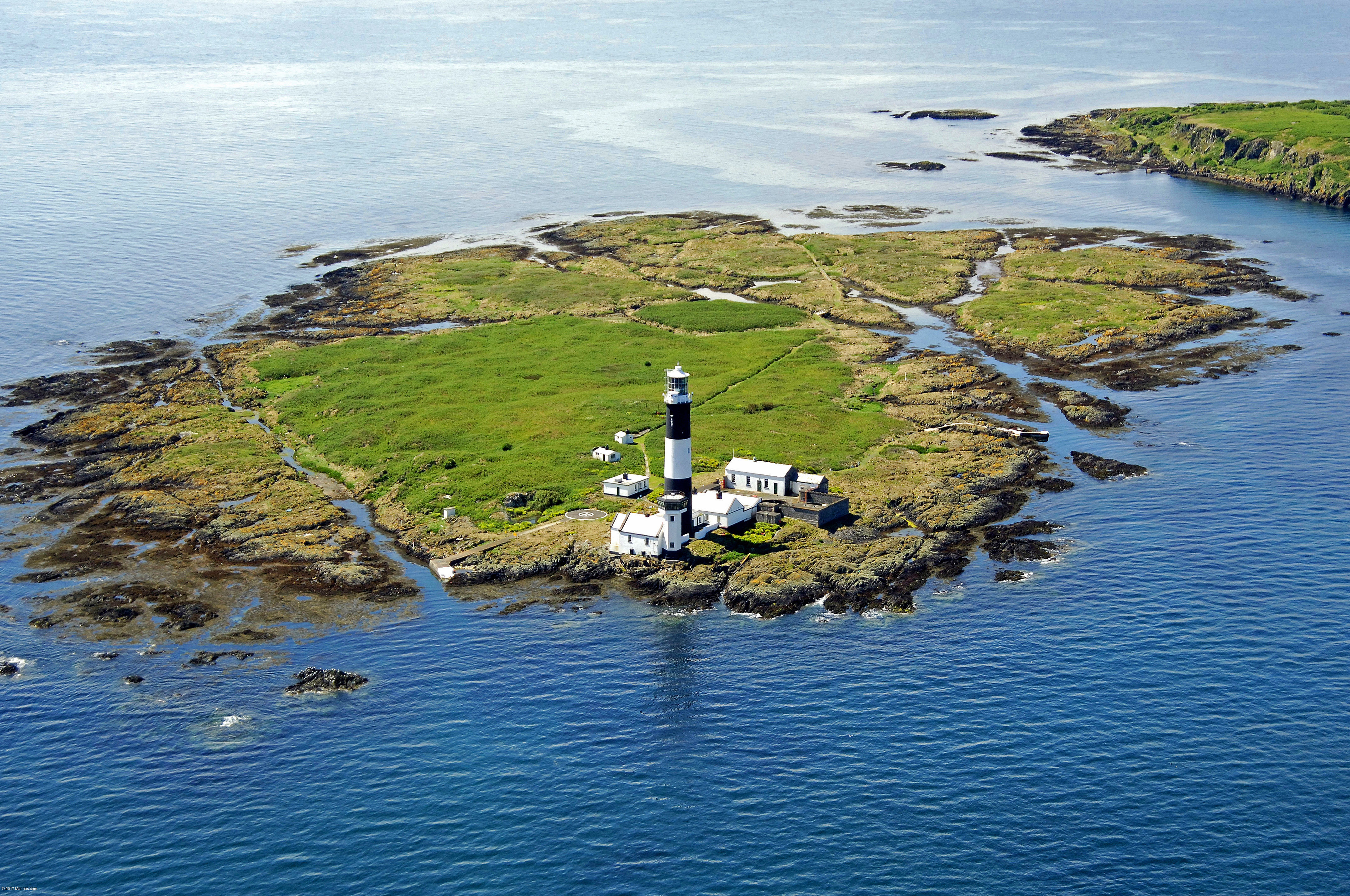 Mew Island Light Lighthouse in Donaghadee, NI, United Kingdom ...