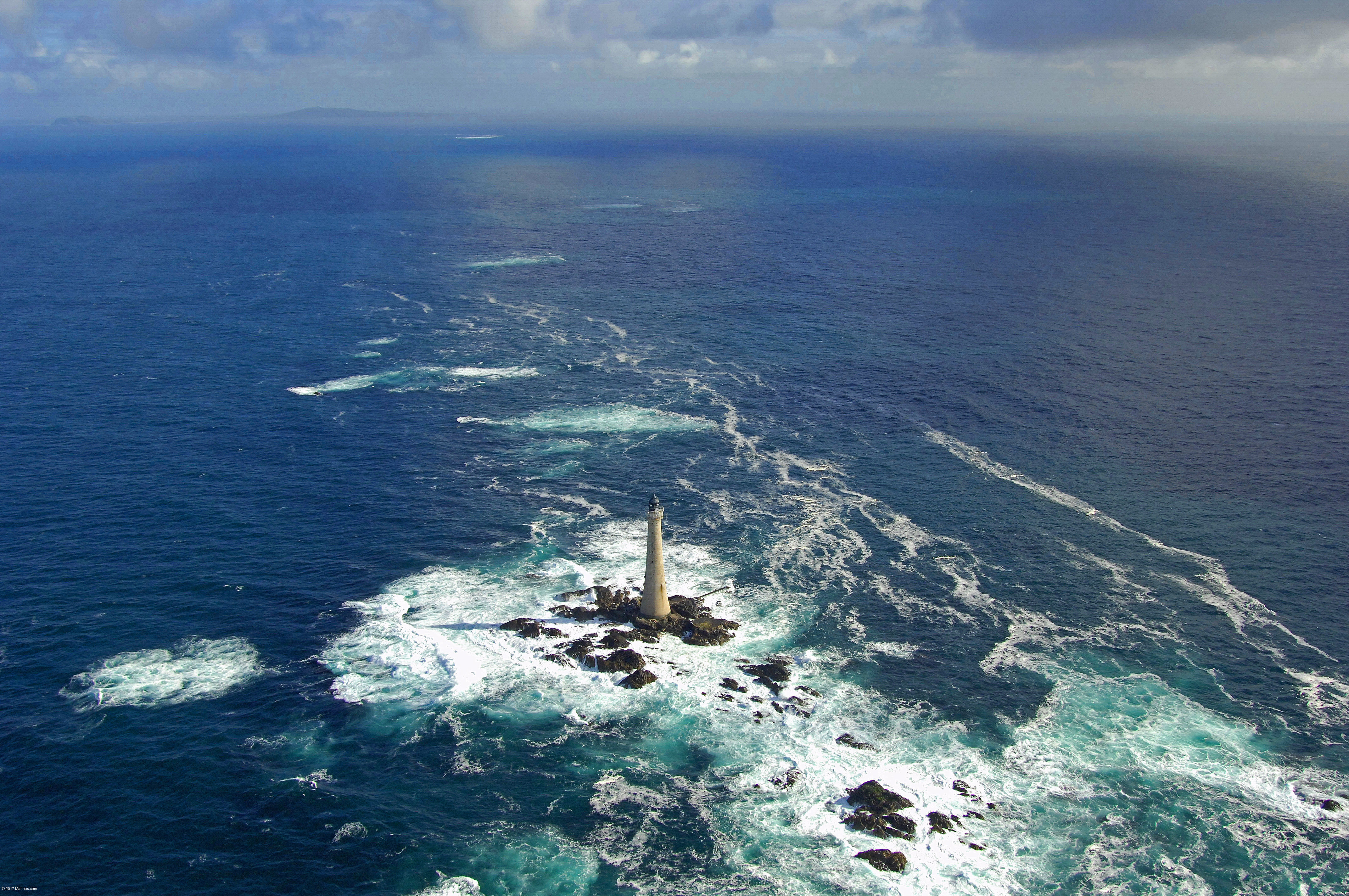 Skerryvore Lighthouse in Balemartine, SC, United Kingdom - lighthouse ...