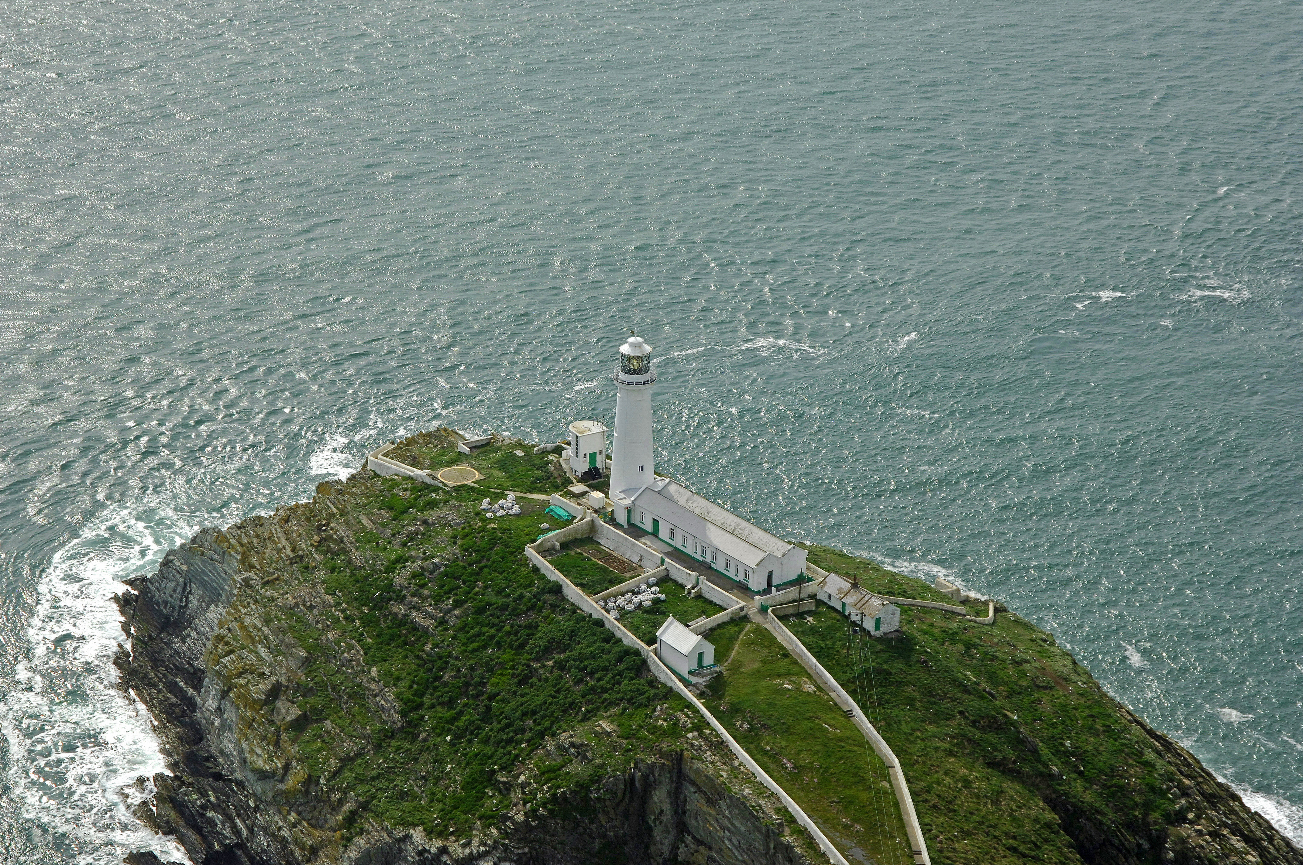 South Stack Light Lighthouse in 3 miles from Holyhead, WA, United ...