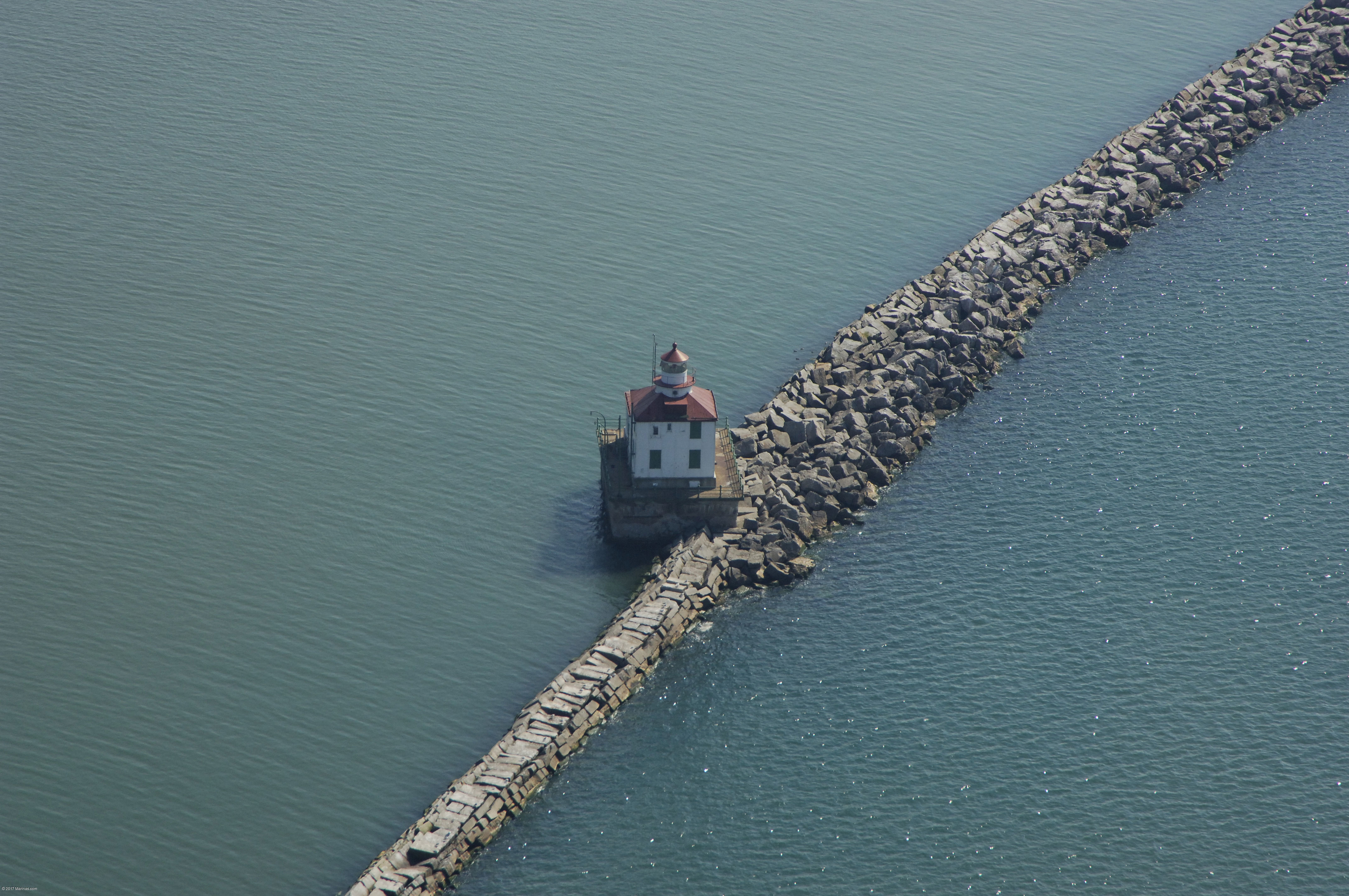 Ashtabula Harbor Light Lighthouse in Harbor, OH, United States ...