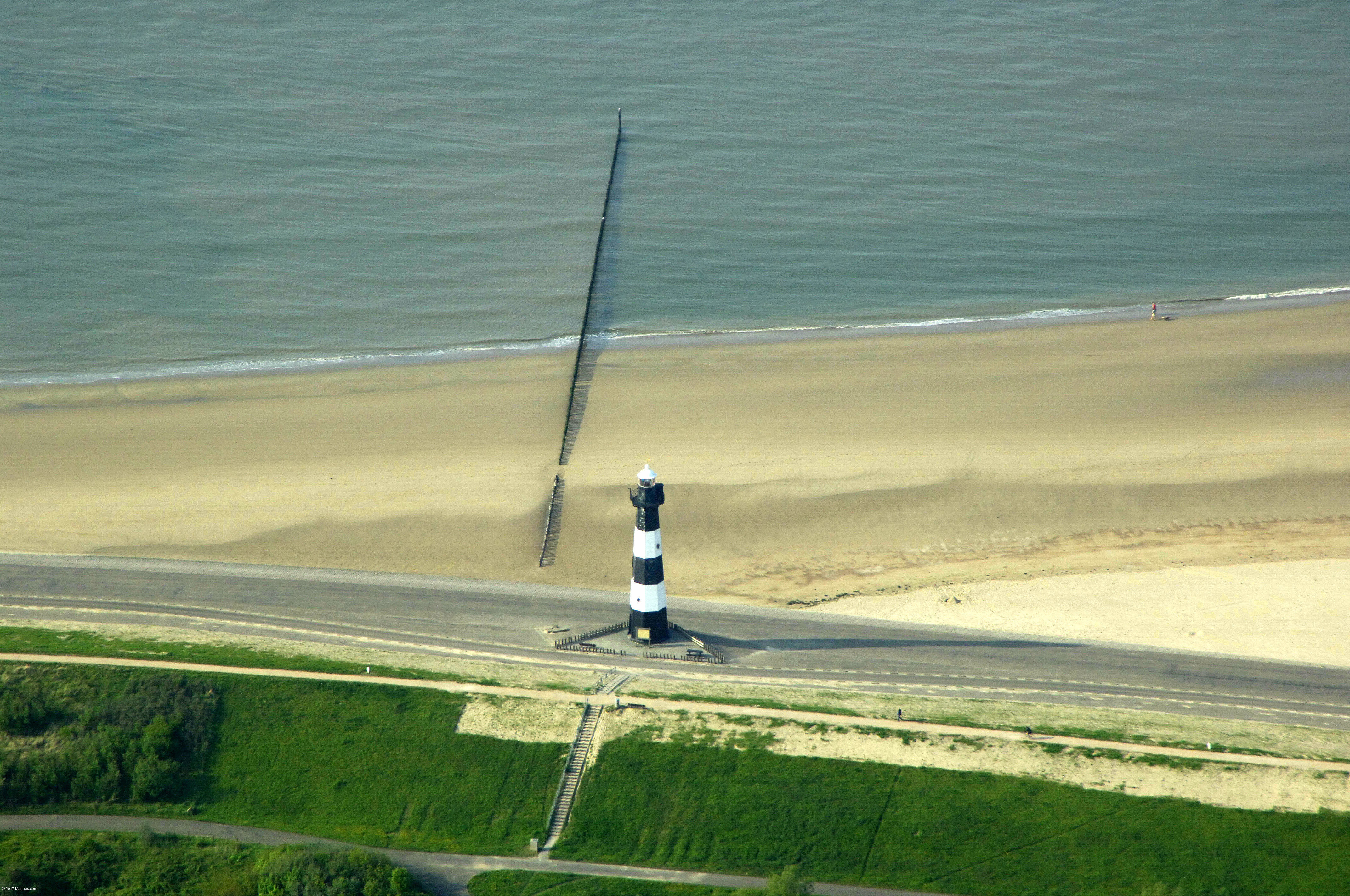 Breskens Light (Nieuwe Sluis Light) Lighthouse in Breskens, Netherlands ...