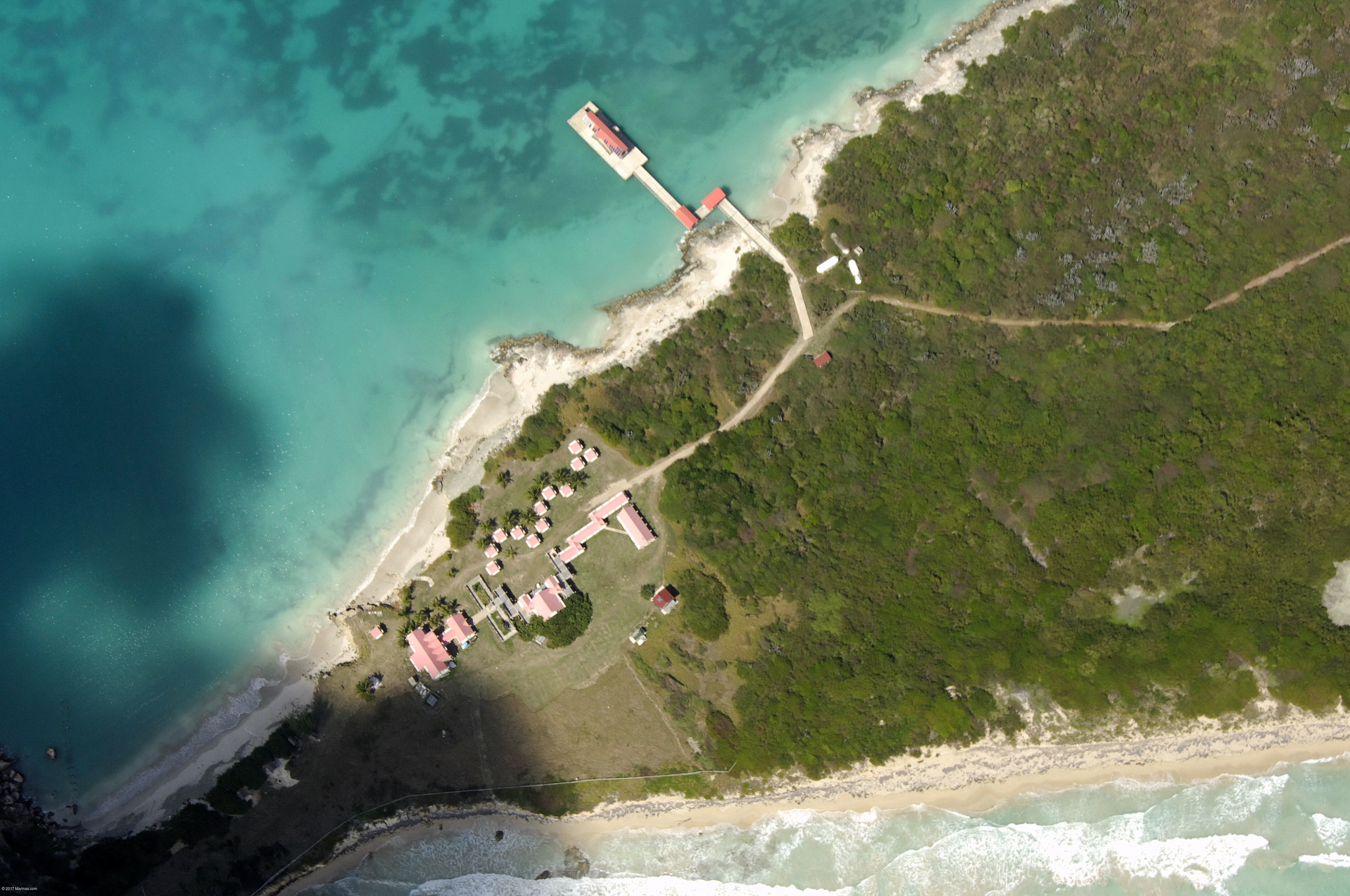 Isla Caja de Muertos Nature Reserve Ferry Dock in Ponce, Isla de ...
