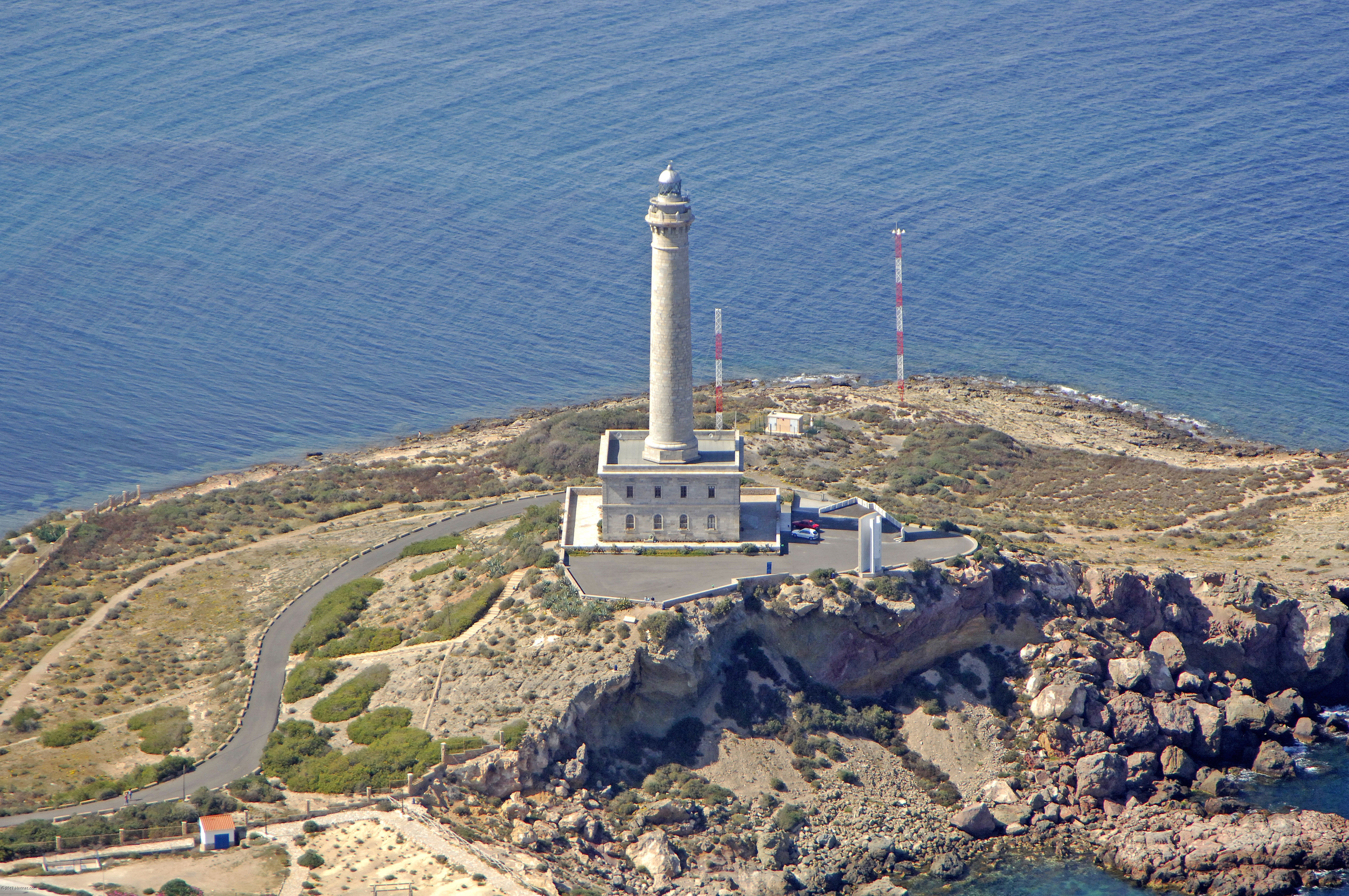 Cabo De Palos Light Lighthouse in Cabo de Palos, Spain - lighthouse ...
