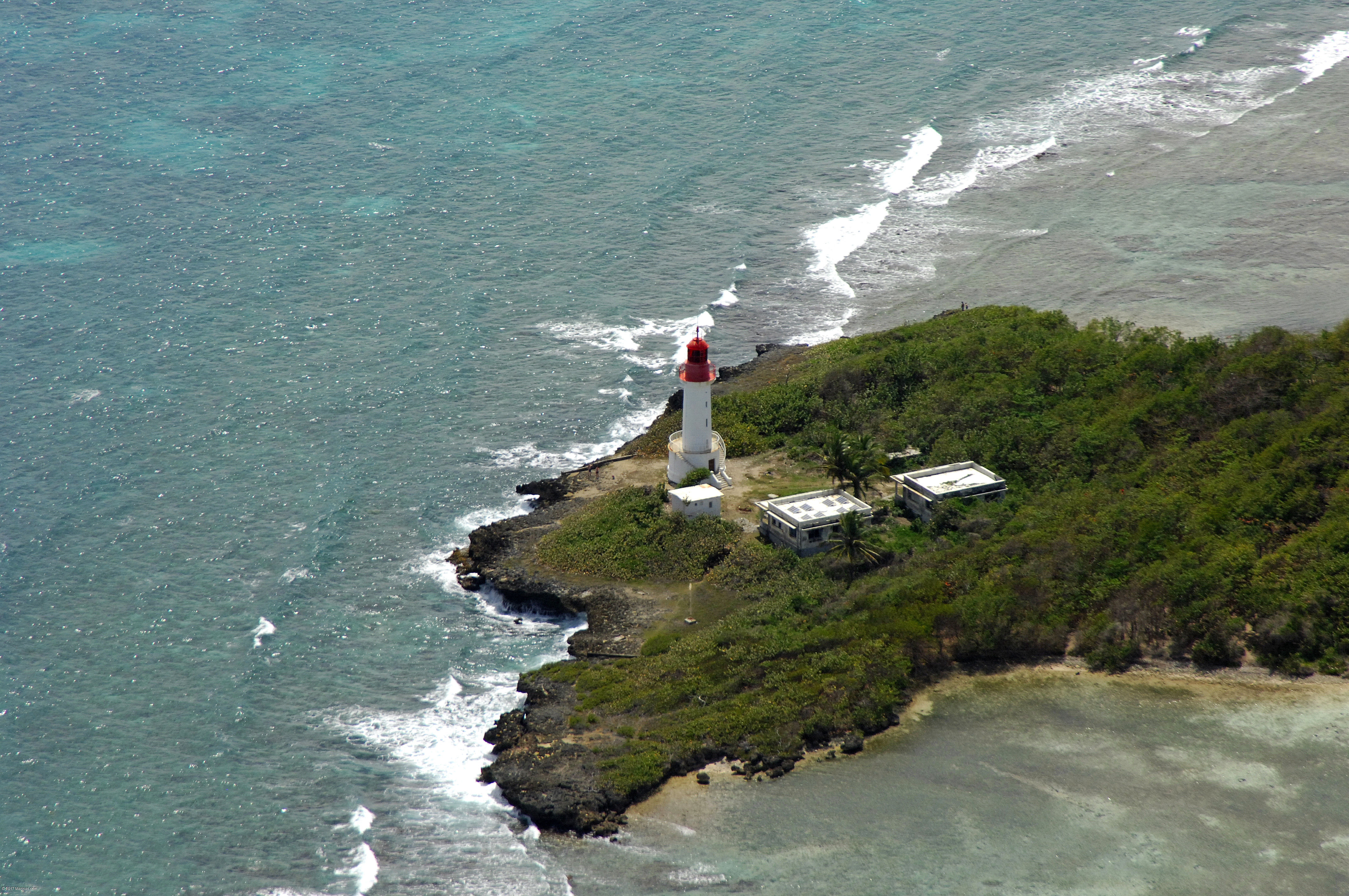 Ilet Du Gosier Light Lighthouse in Gosier, Guadeloupe - lighthouse ...