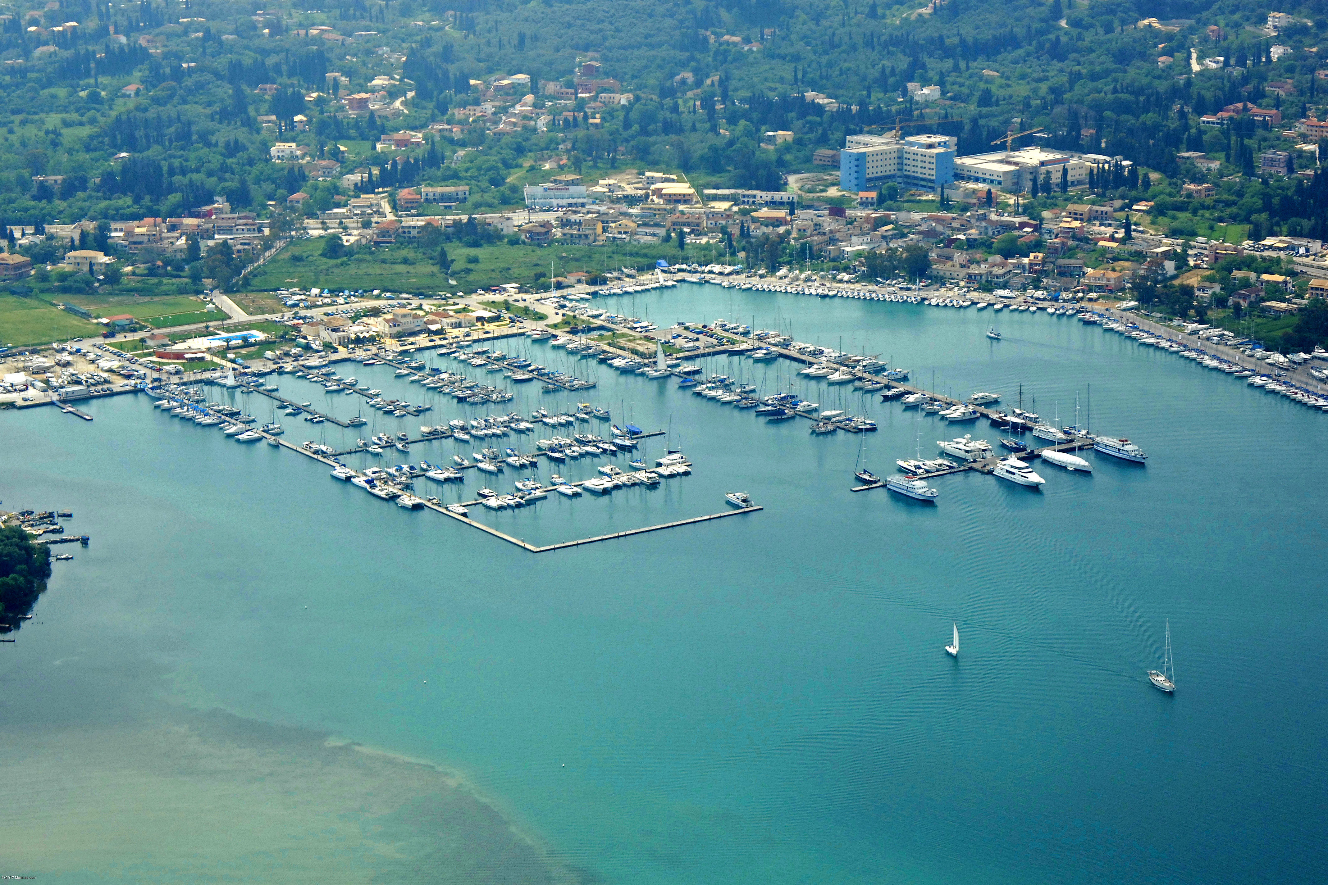 Gouvia Marina in Tzavros, Corfu, Greece - Marina Reviews - Phone Number ...