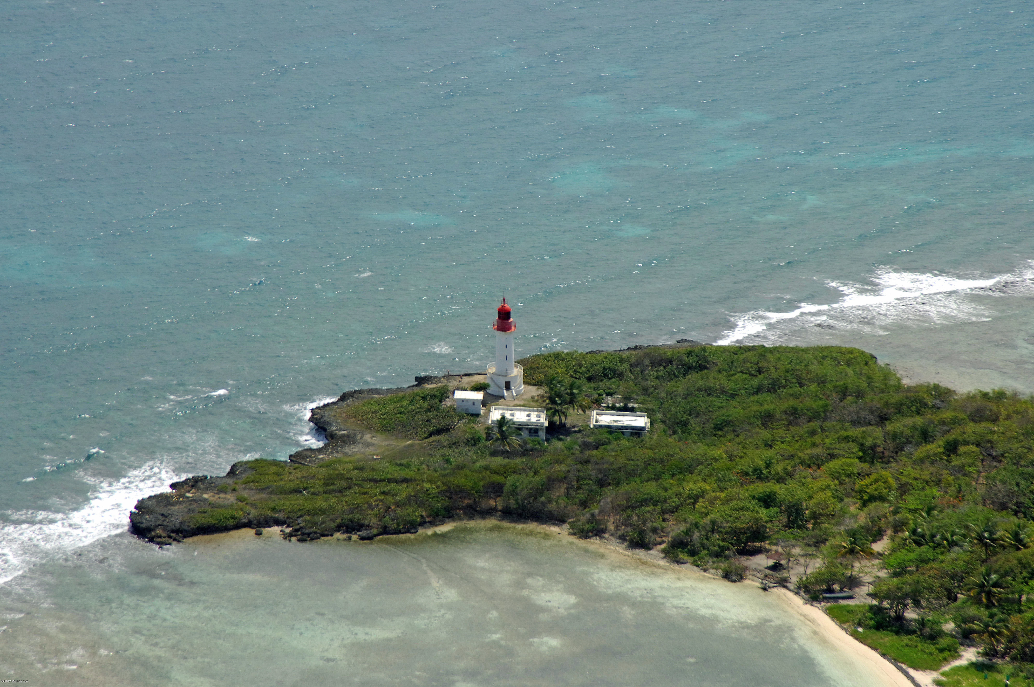 Ilet Du Gosier Light Lighthouse in Gosier, Guadeloupe - lighthouse ...