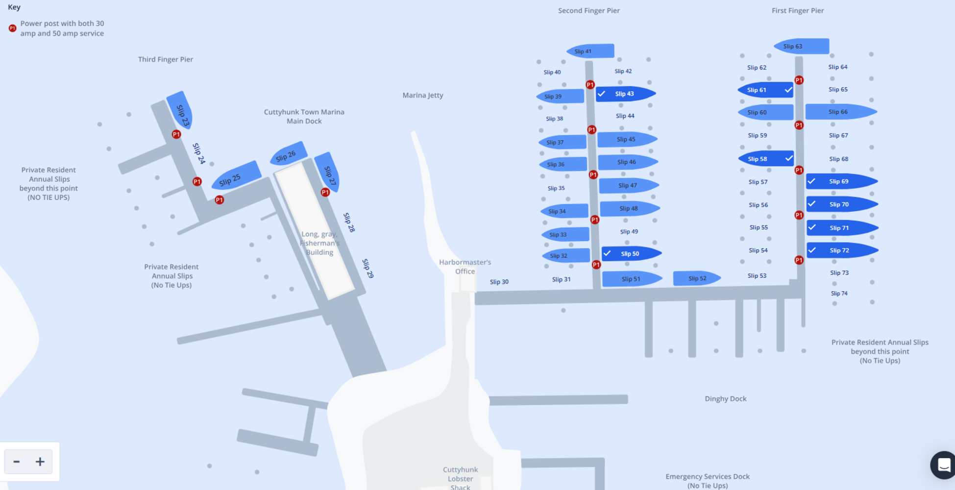 Cuttyhunk Marina slip, dock, mooring reservations - Dockwa