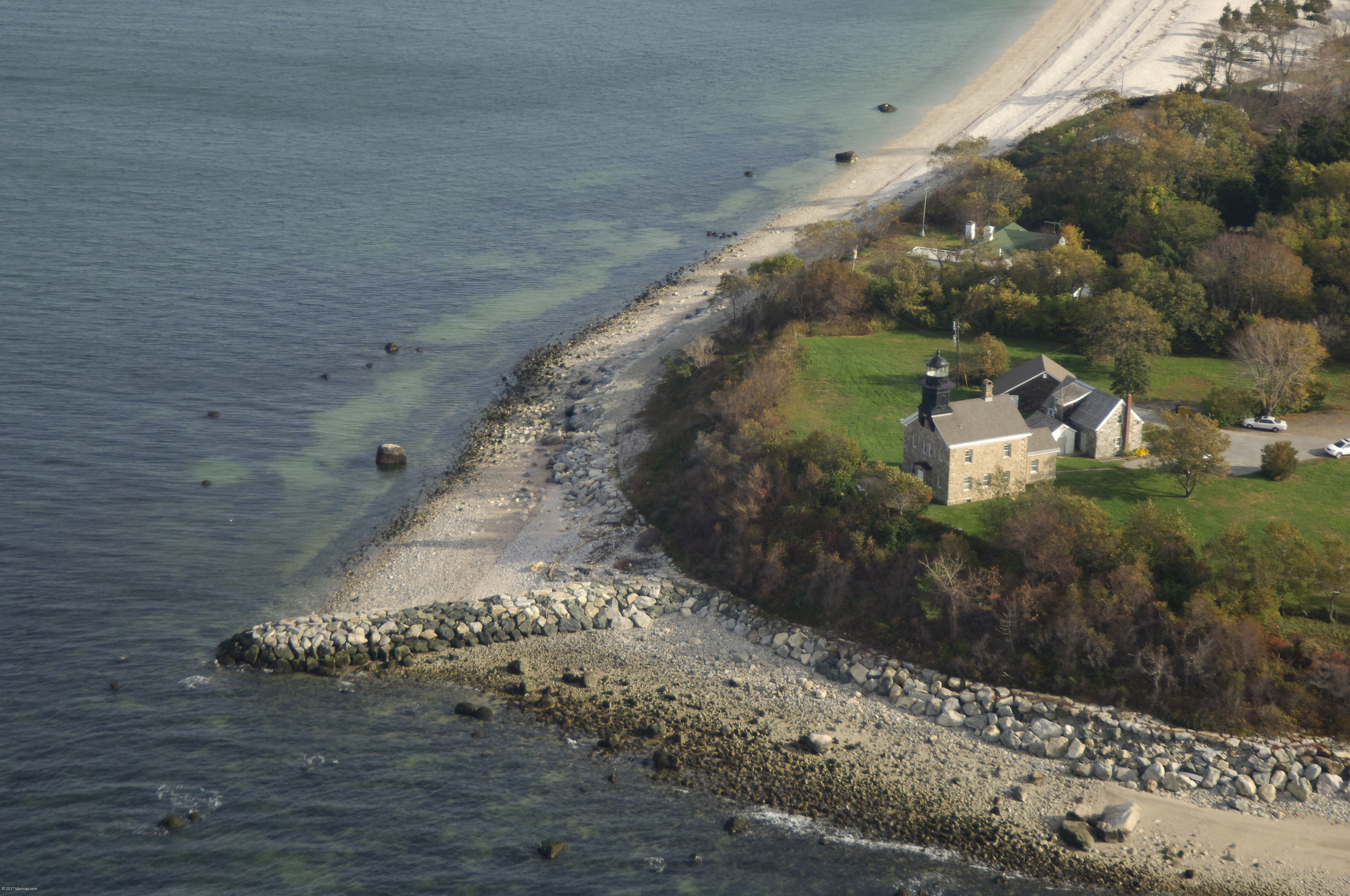 Old Field Point Light (Old Field Light) Lighthouse in Old Field, NY ...