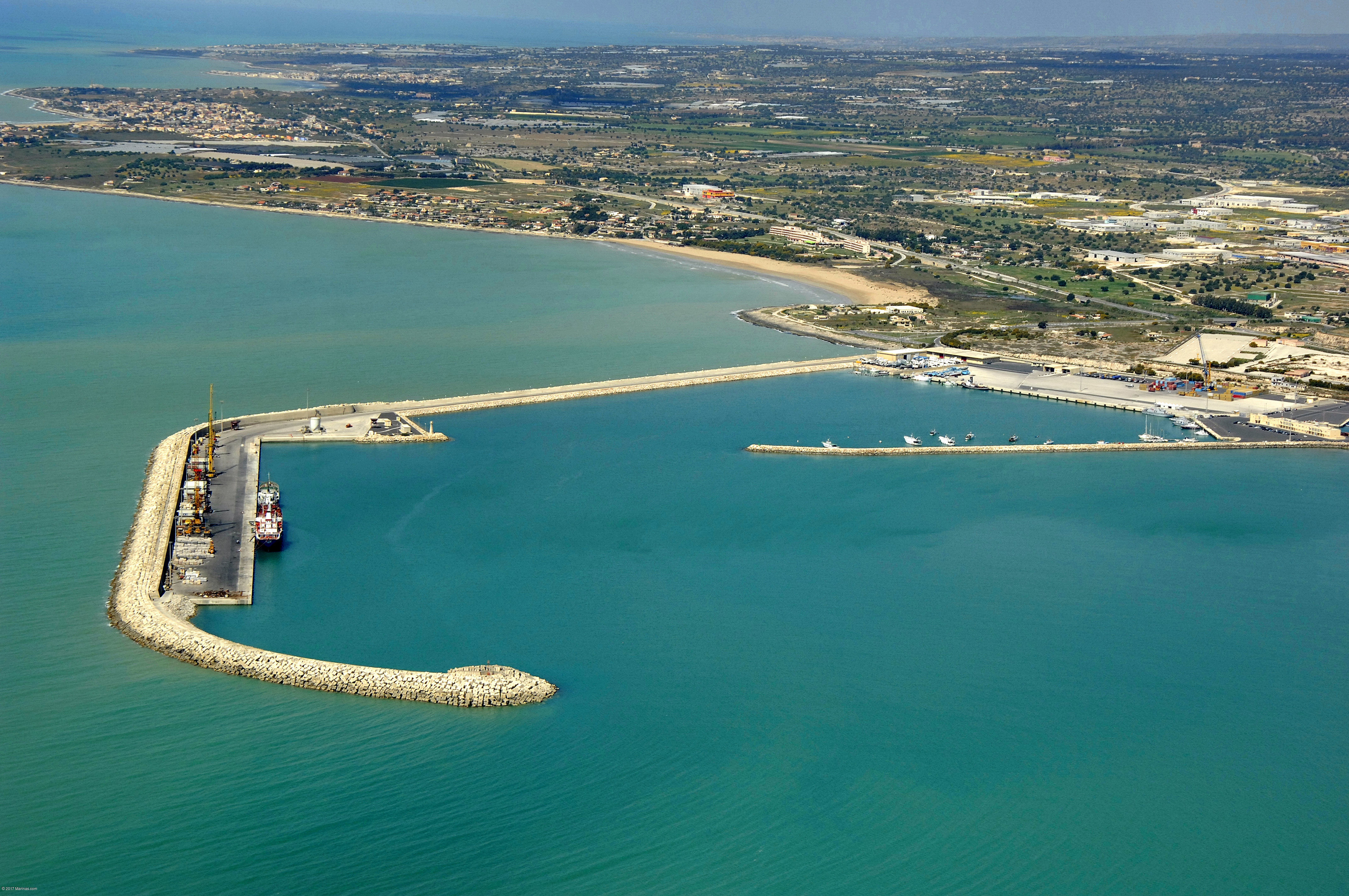 Pozzallo Porto Commerciale Marina in Pozzallo, Sicily, Italy - Marina ...