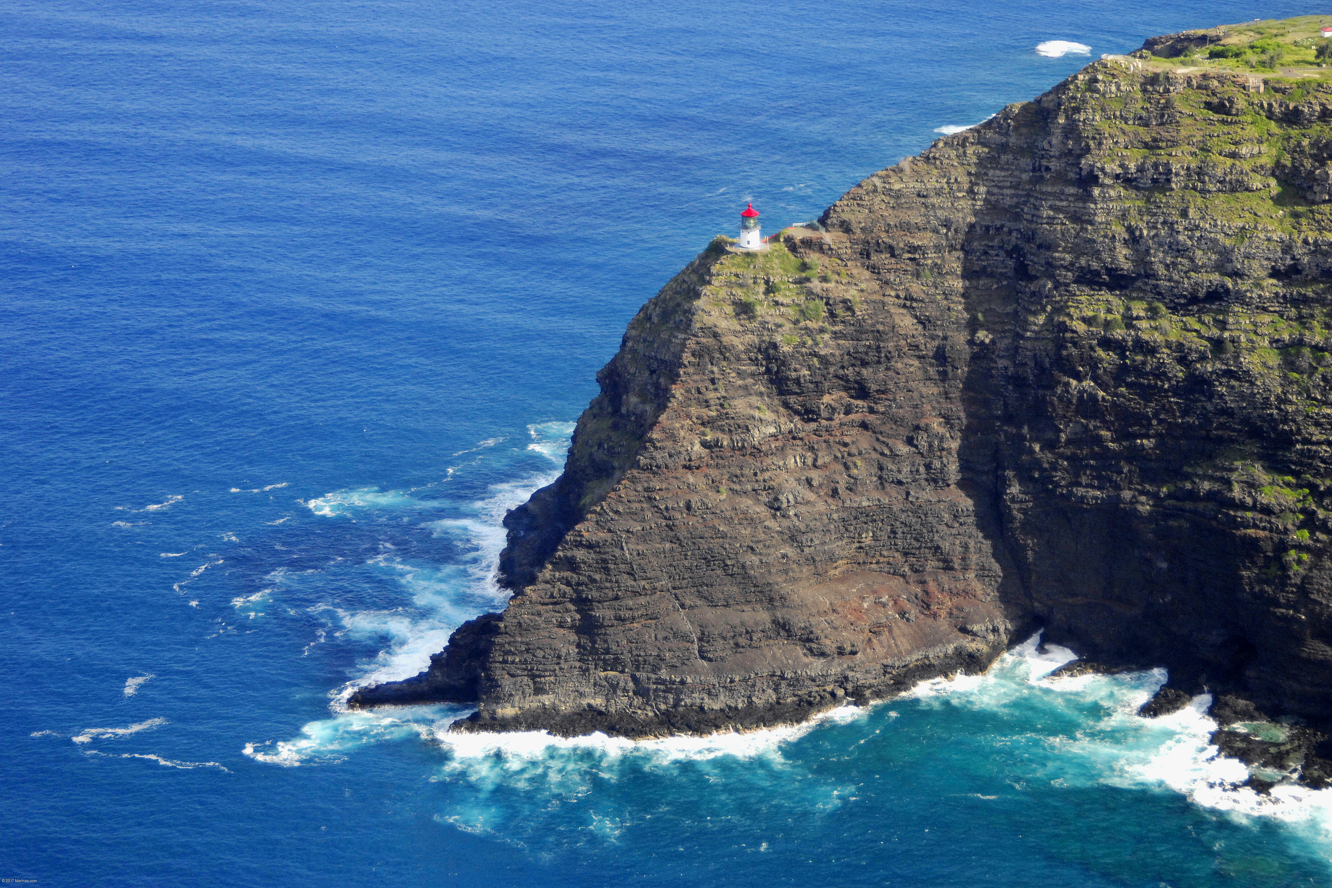 Makapuu Point Light Lighthouse in Near Waimanalo, HI, United States ...