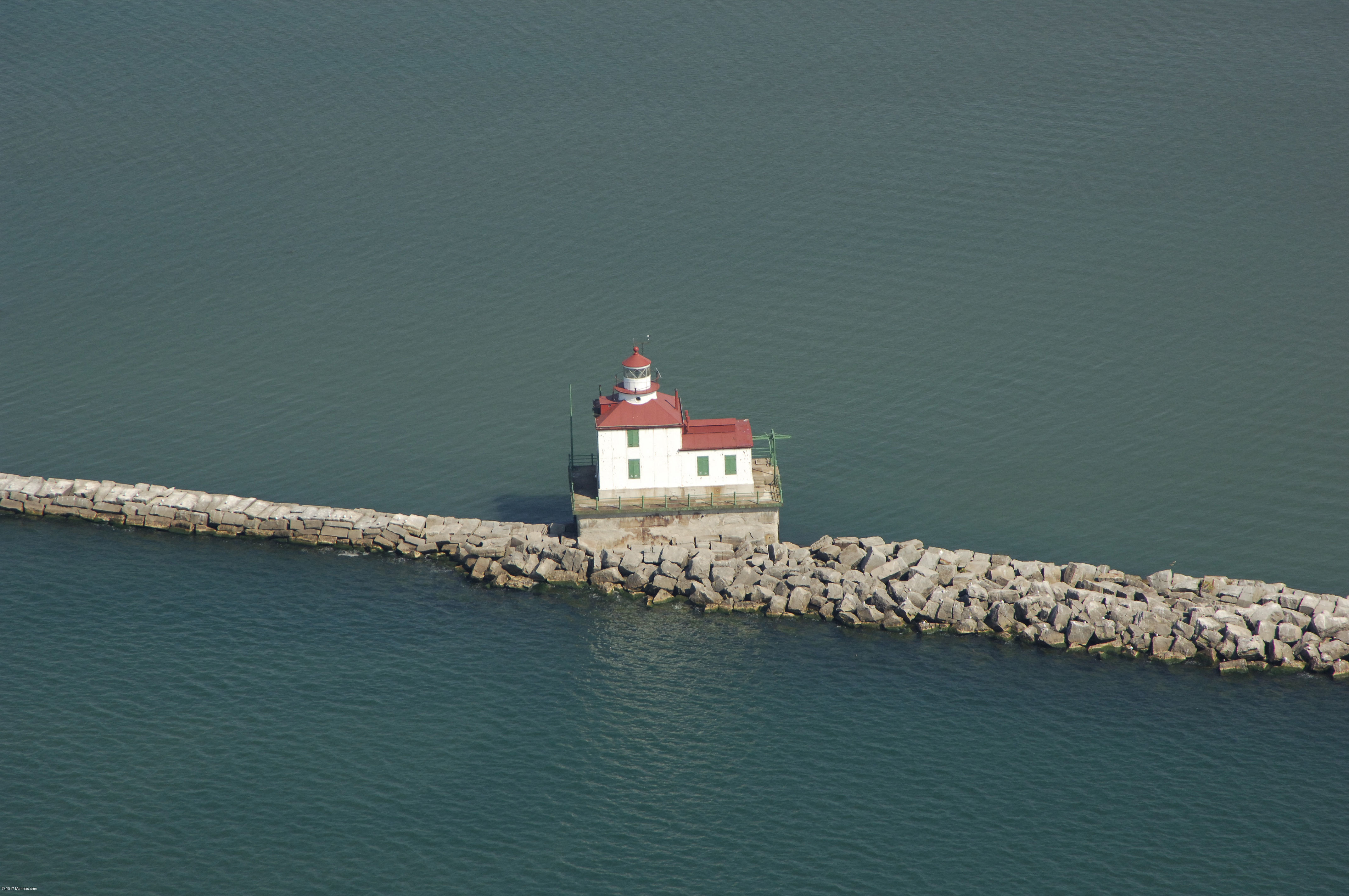 Ashtabula Harbor Light Lighthouse in Harbor, OH, United States ...