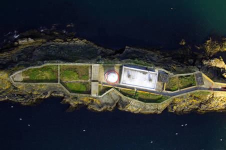 Rotten Island Light Lighthouse in near Killybegs, Killybegs Harbour ...