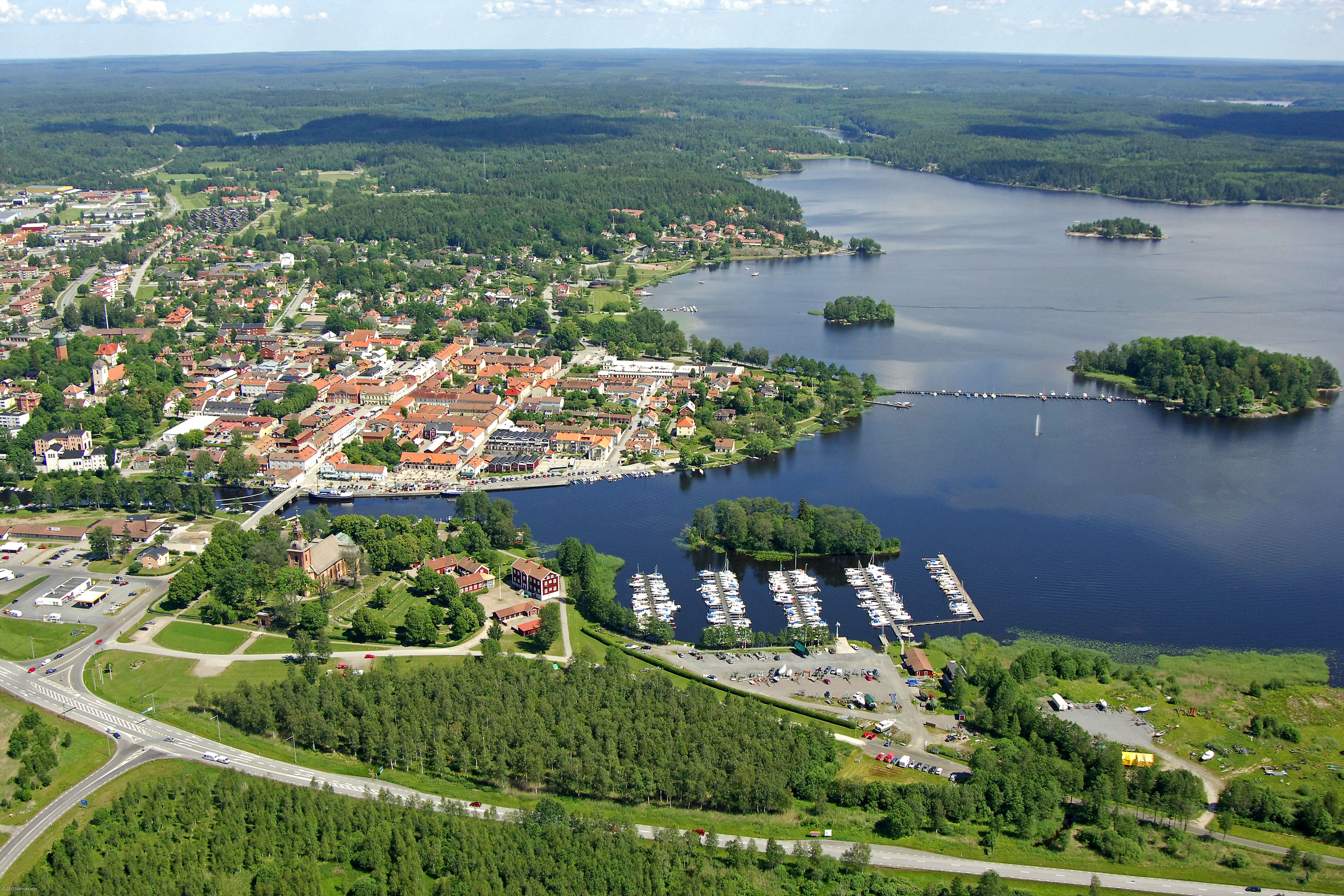 Askersund Harbor in Askersund, Ostergotland, Sweden - harbor Reviews ...