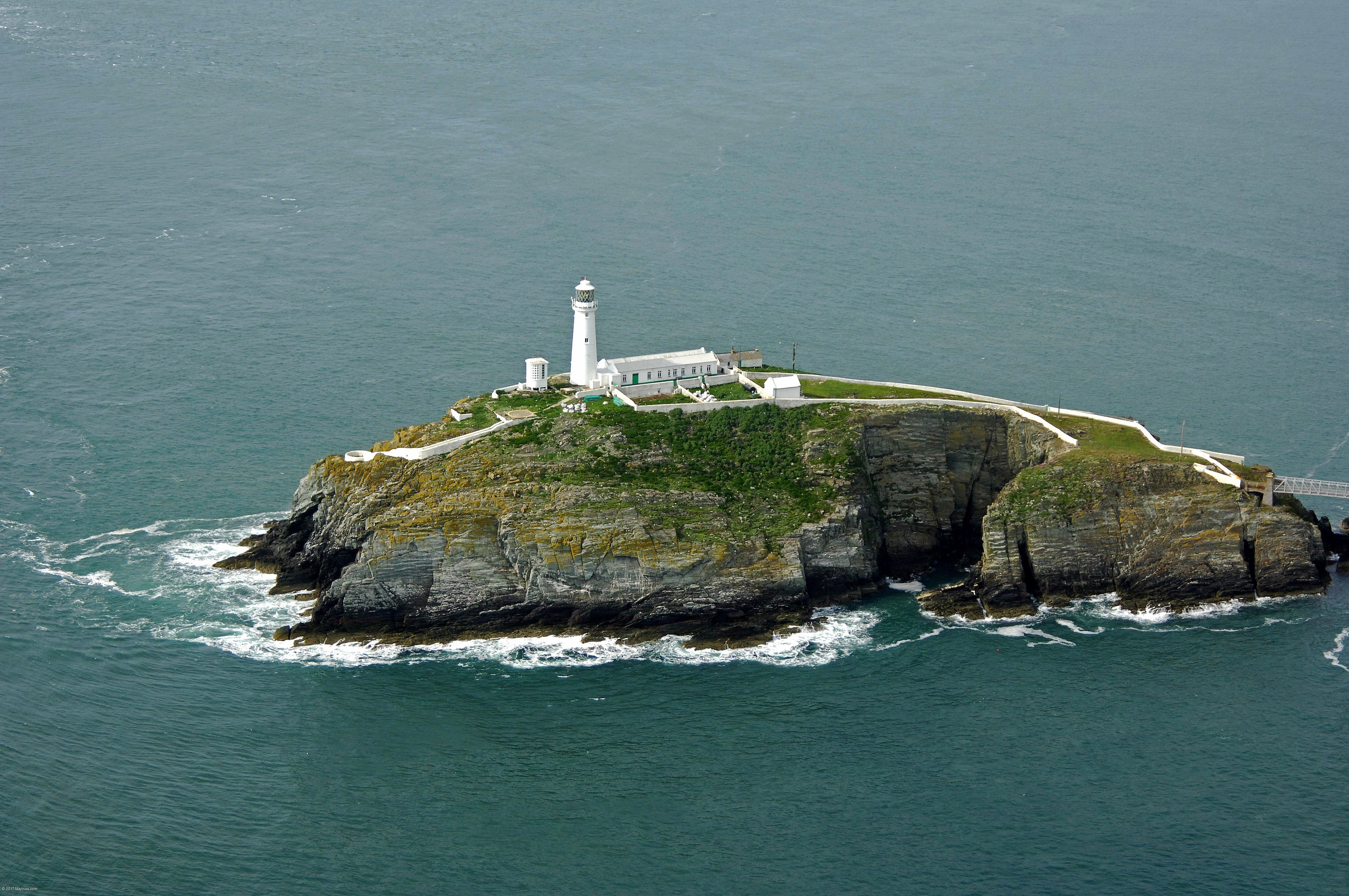 South Stack Light Lighthouse in 3 miles from Holyhead, WA, United ...