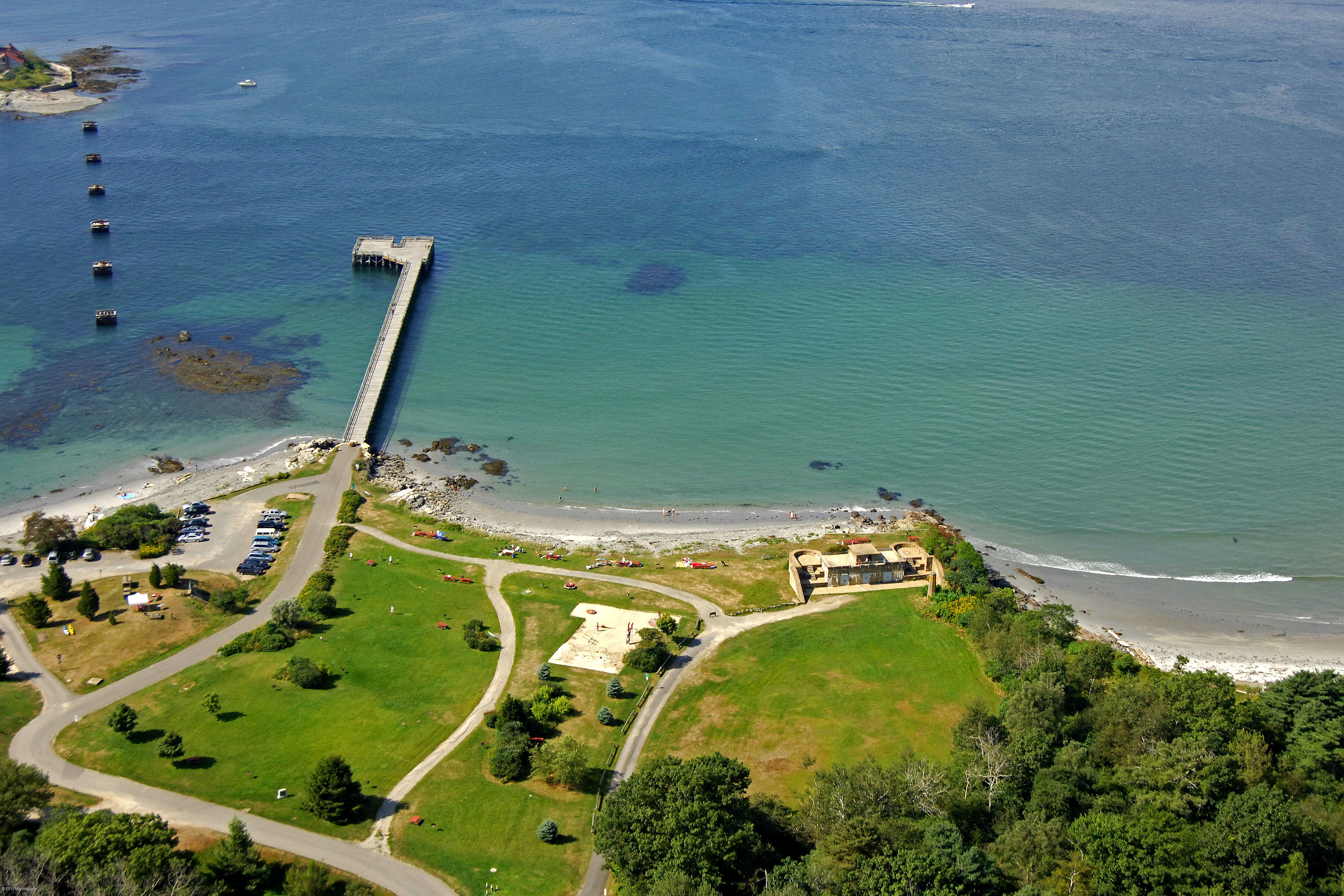 Fort Foster Park Landmark in Kittery, ME, United States - landmark ...